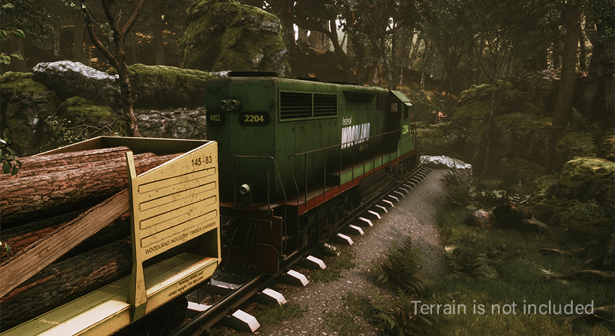Wood works in the forest HQ Photo realistic pack in Props - UE Marketplace