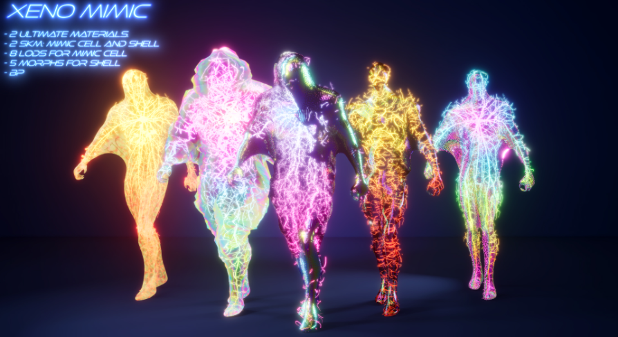 XenoMimic Male in Characters - UE Marketplace