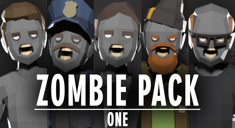 ZombiePackOne in Characters - UE Marketplace