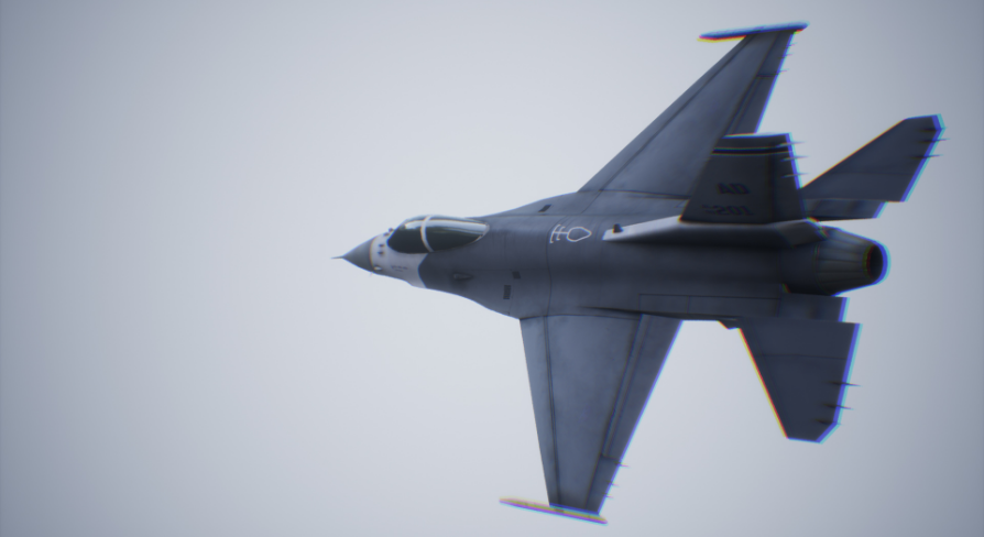 animated Jet fighter F16 in Props - UE Marketplace