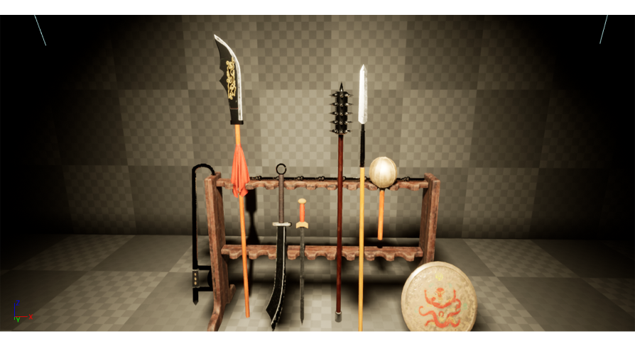 Medieval Chinese Weapon Pack in Weapons - UE Marketplace
