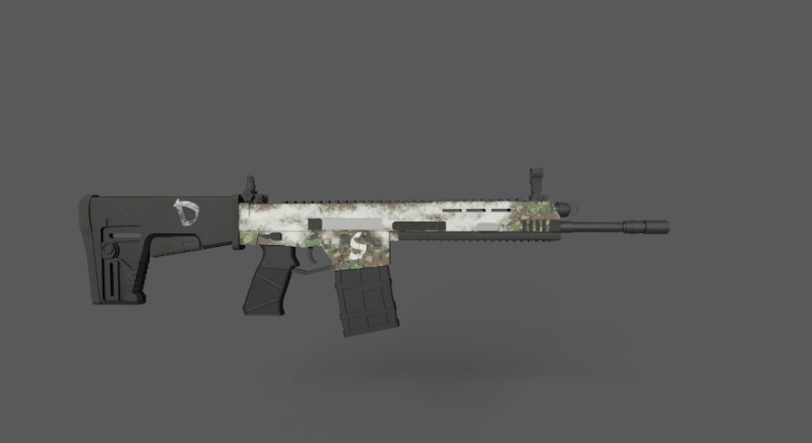 assaultrifle animated + 5 skins in Weapons - UE Marketplace