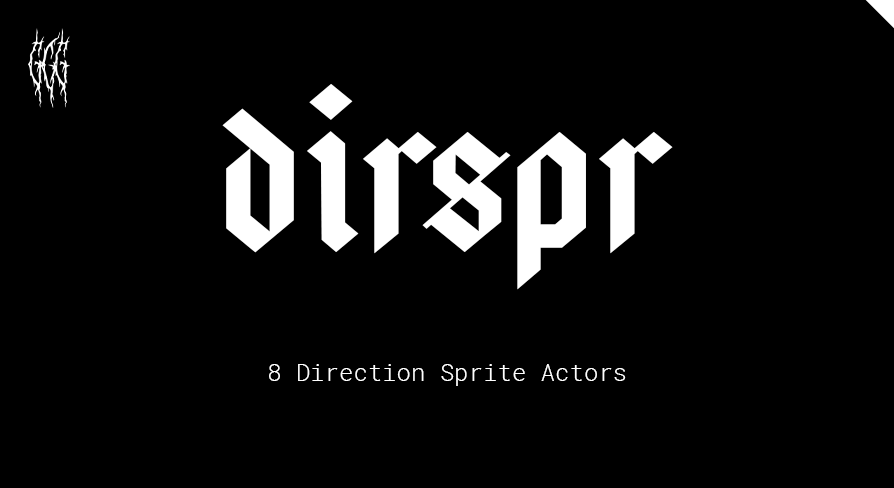dirspr [ 8 Direction Sprite Actor Base ] in Blueprints - UE Marketplace