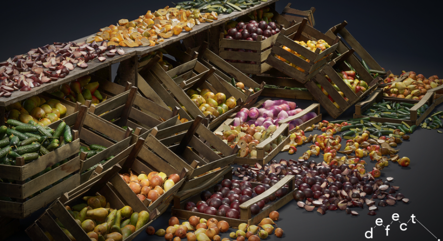 Food Props: Fruits and Vegetables vol.2 in Props - UE Marketplace