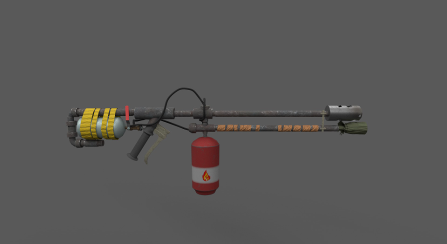 home made flamethrower in Weapons - UE Marketplace