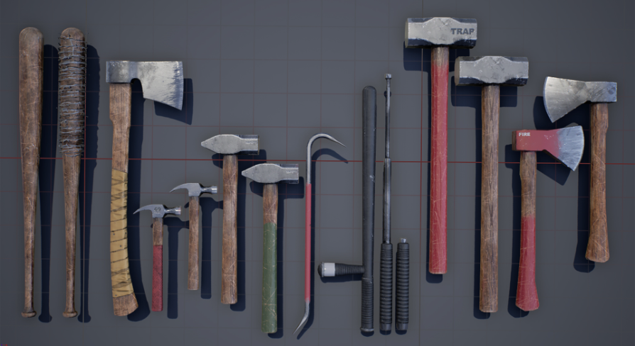 Melee Weapons A in Props - UE Marketplace