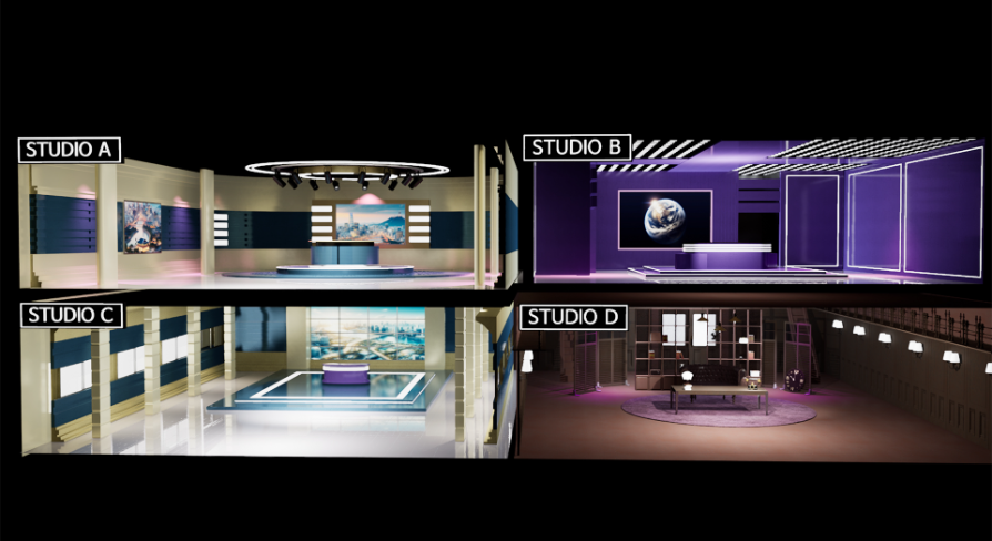 virtual space studios in Props - UE Marketplace