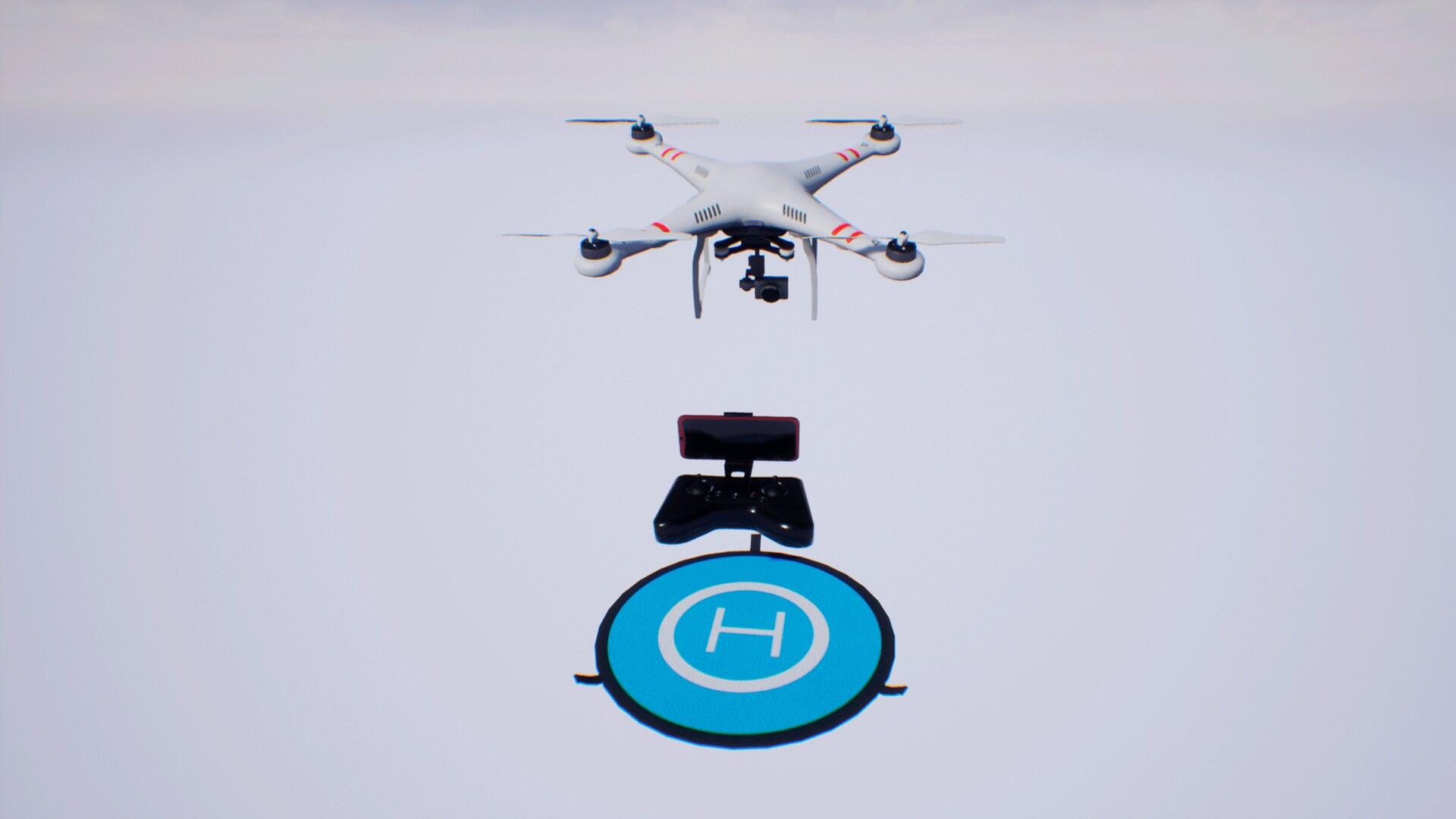 Quadcopter pack - drones in Props - UE Marketplace