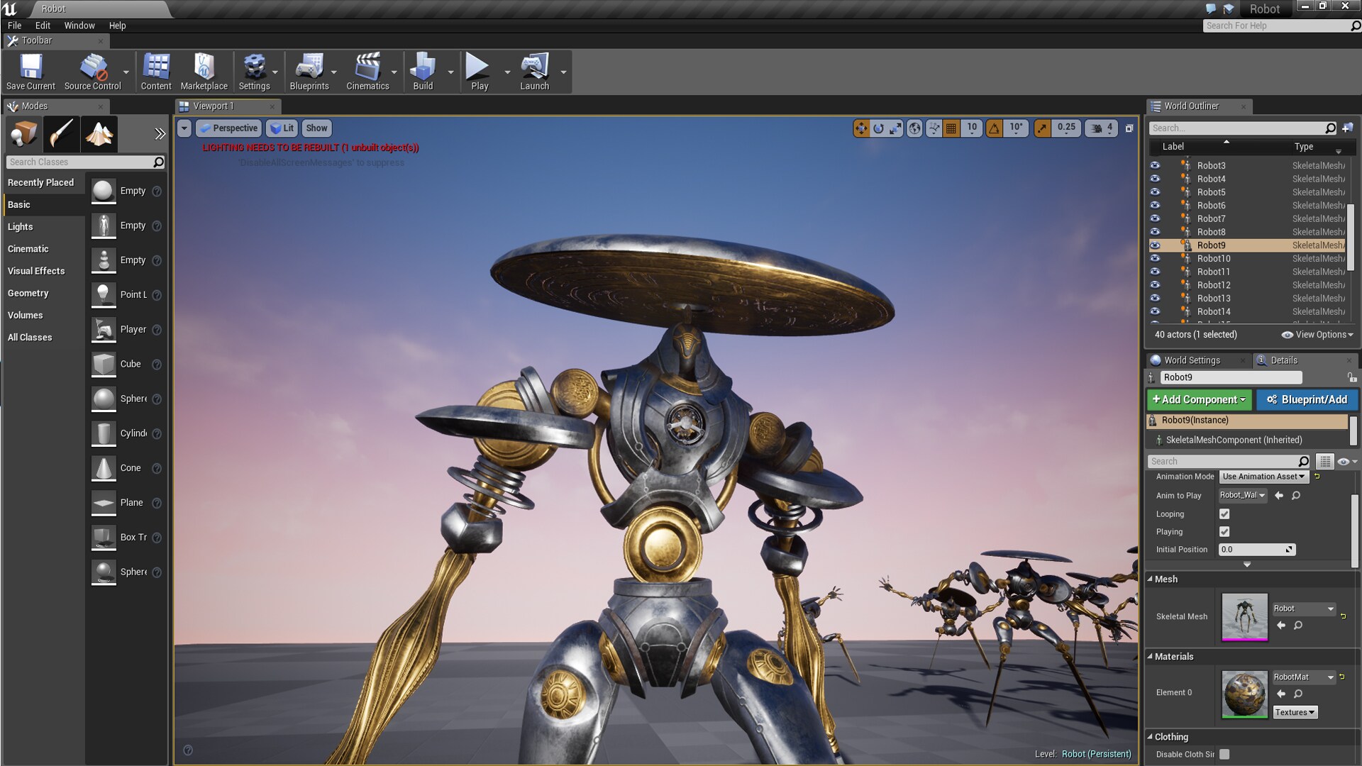 Robot in Characters - UE Marketplace