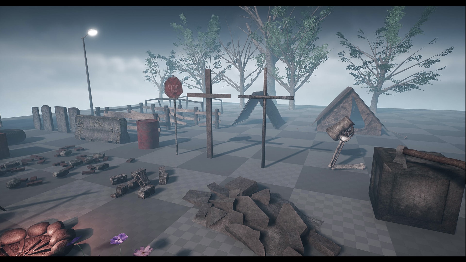 Post apocalyptic Props + environment in Props - UE Marketplace