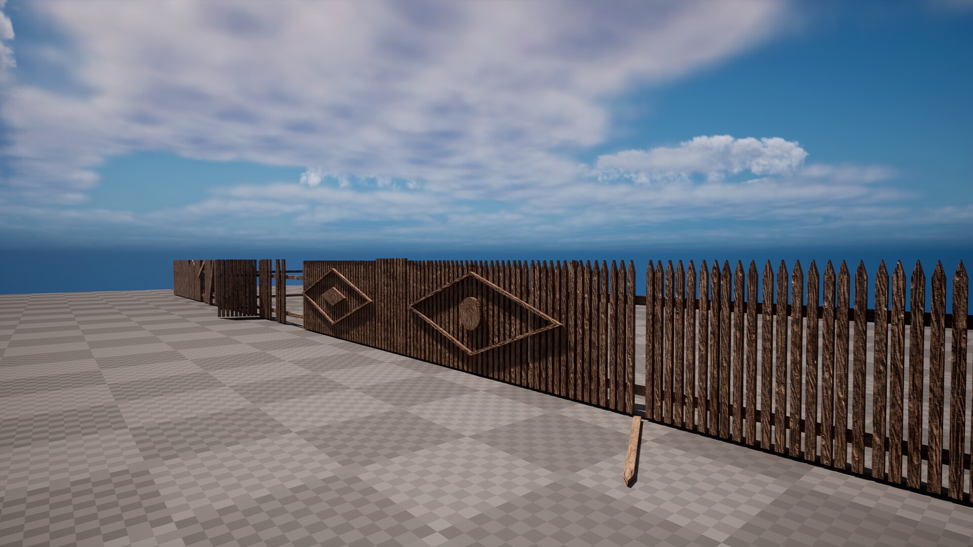 Realistic Fence Pack Vol.1, 카테고리 소품 - UE 마켓플레이스