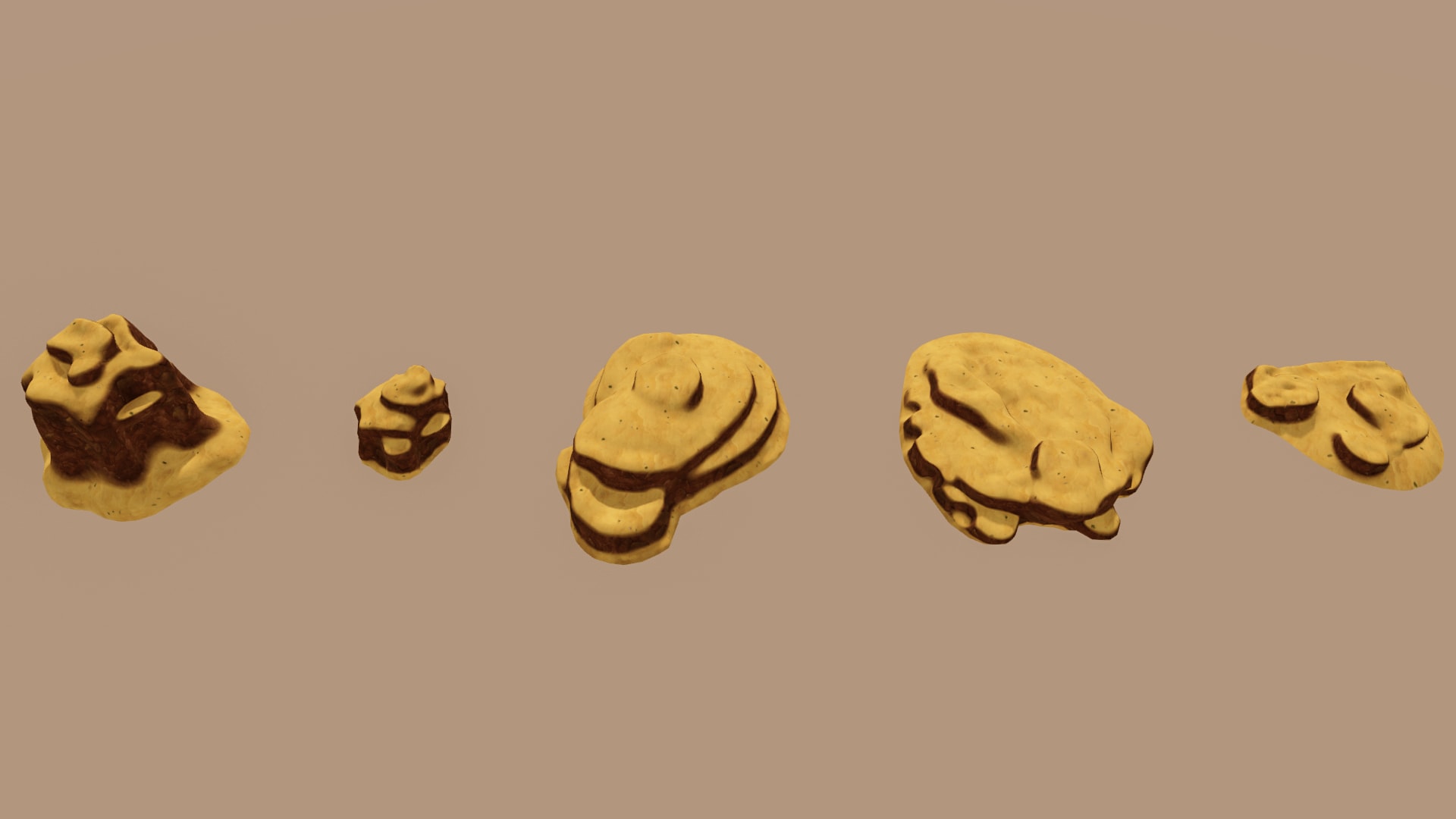 Stylized Rocks and Boulders in Props - UE Marketplace