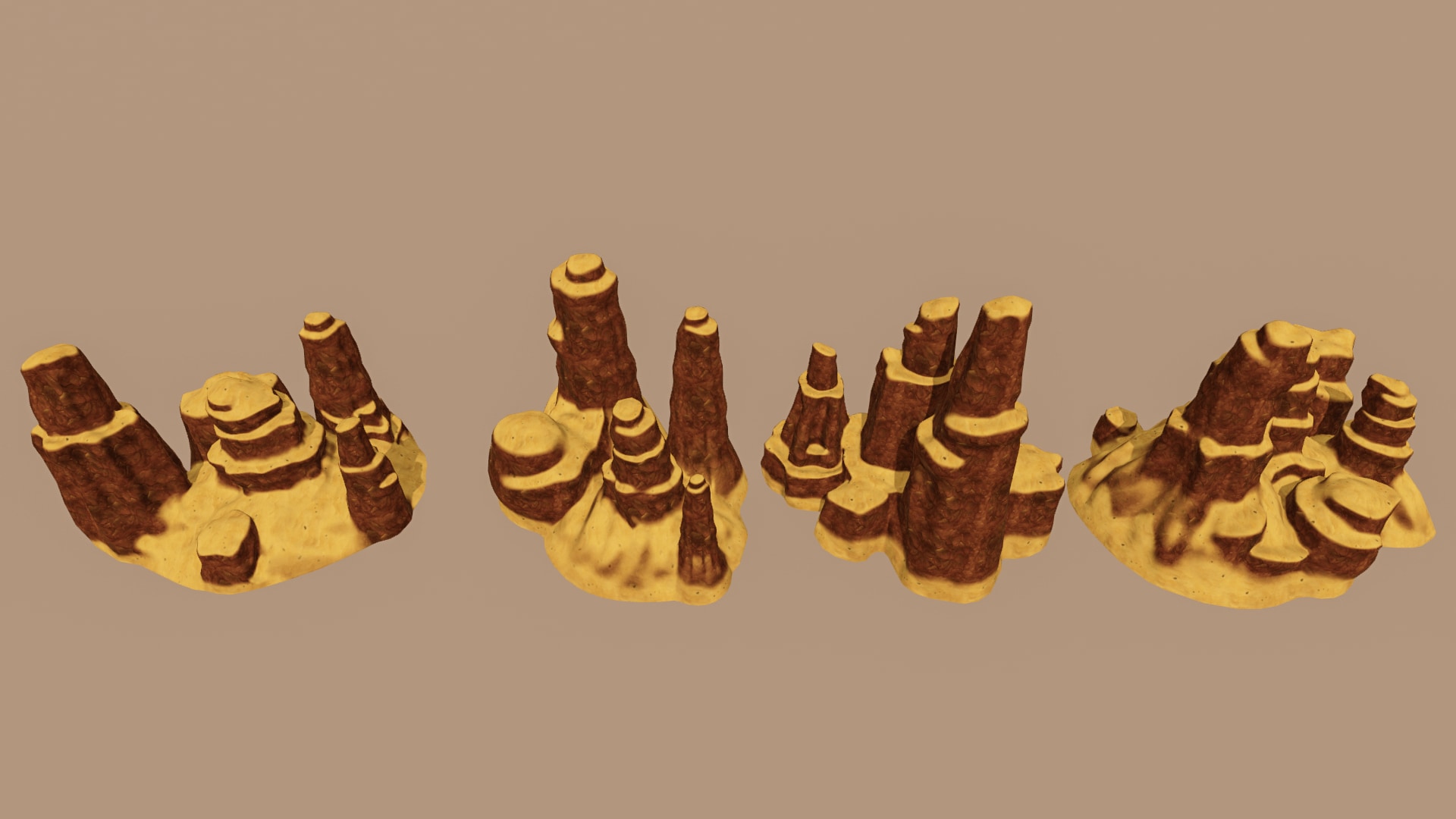 Stylized Rocks and Boulders in Props - UE Marketplace