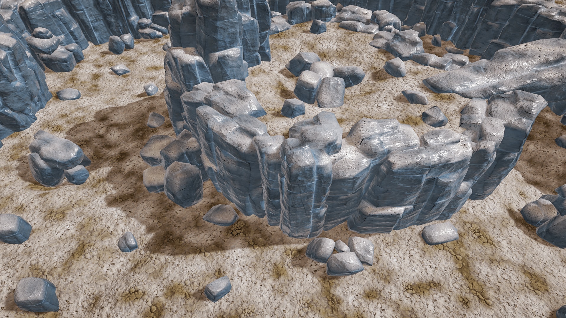 Stylized Rocks and Boulders in Props - UE Marketplace