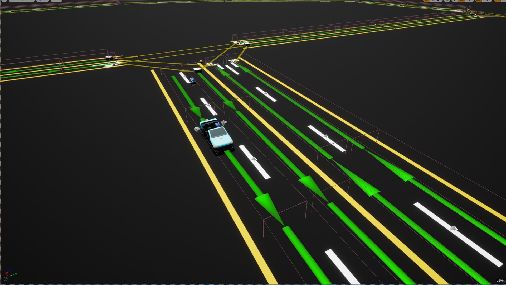Urban Traffic System In Blueprints Ue Marketplace