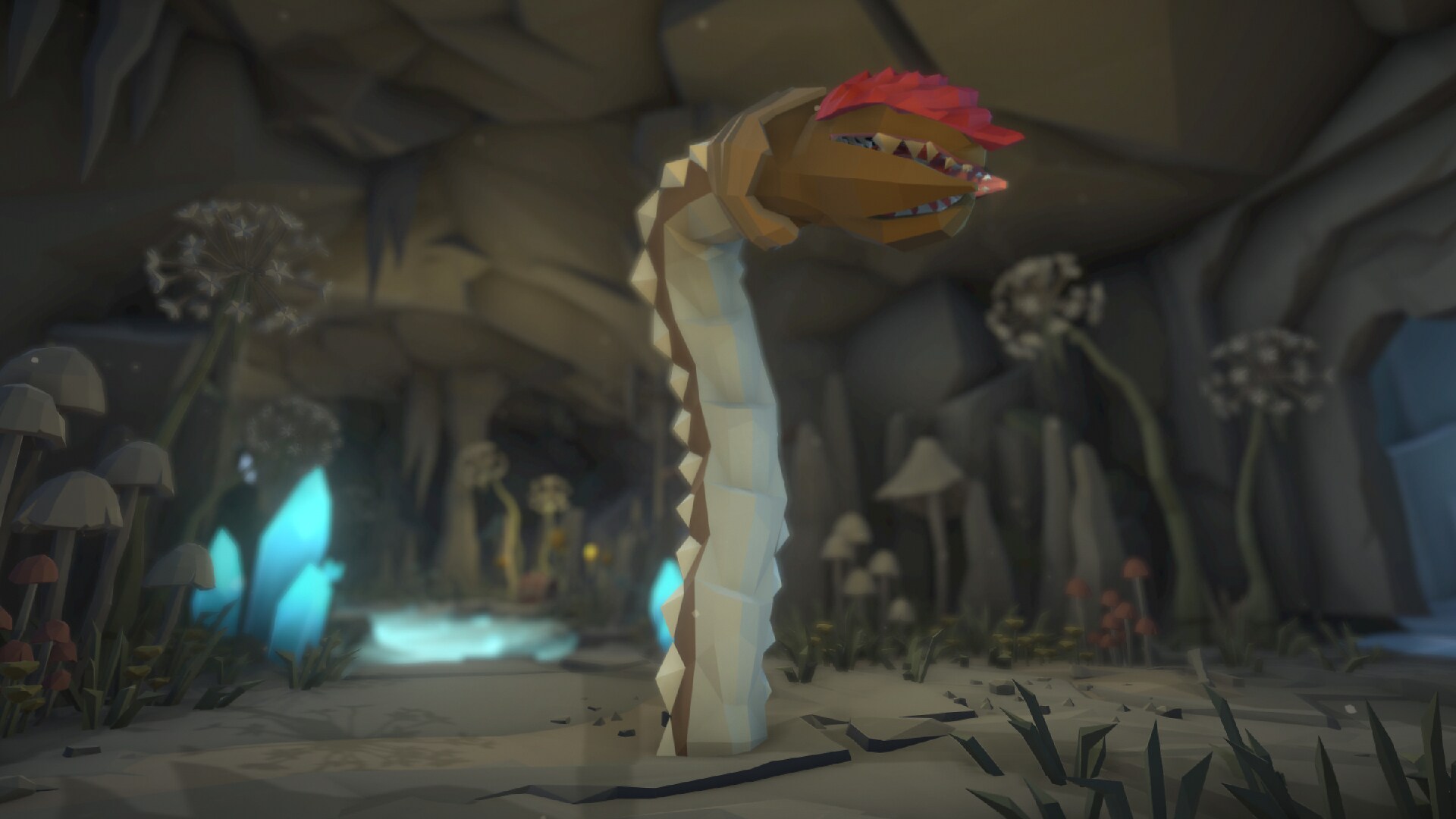 Low Poly - Giant Worm in Characters - UE Marketplace