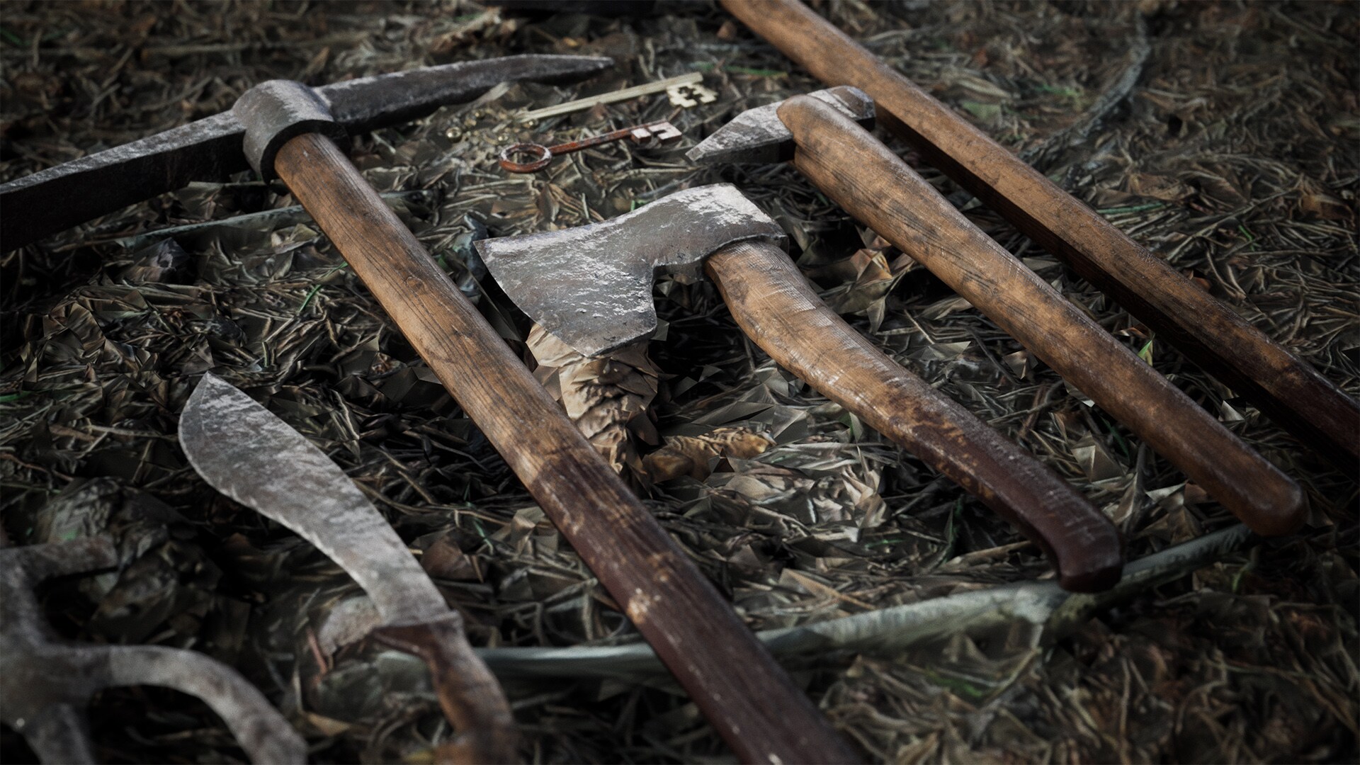 Survival Iron Tools / 11 Assets in Props - UE Marketplace