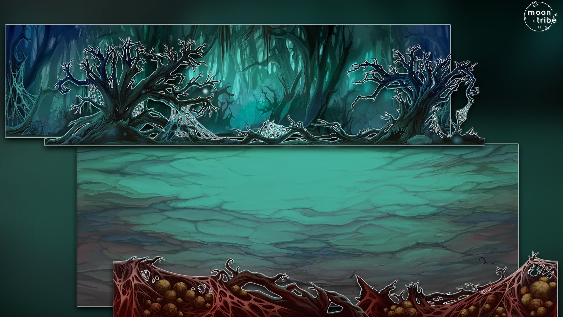 Fantasy Backgrounds 3 In 2d Assets Ue Marketplace