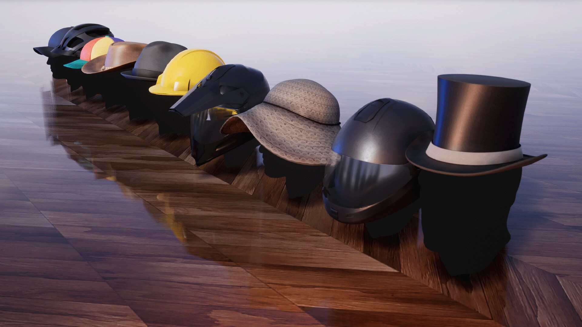Hats & Caps / 10+ Props in Props - UE Marketplace