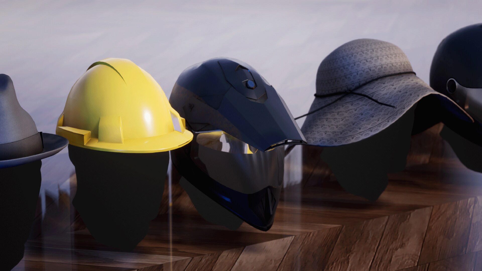 Hats & Caps / 10+ Props in Props - UE Marketplace
