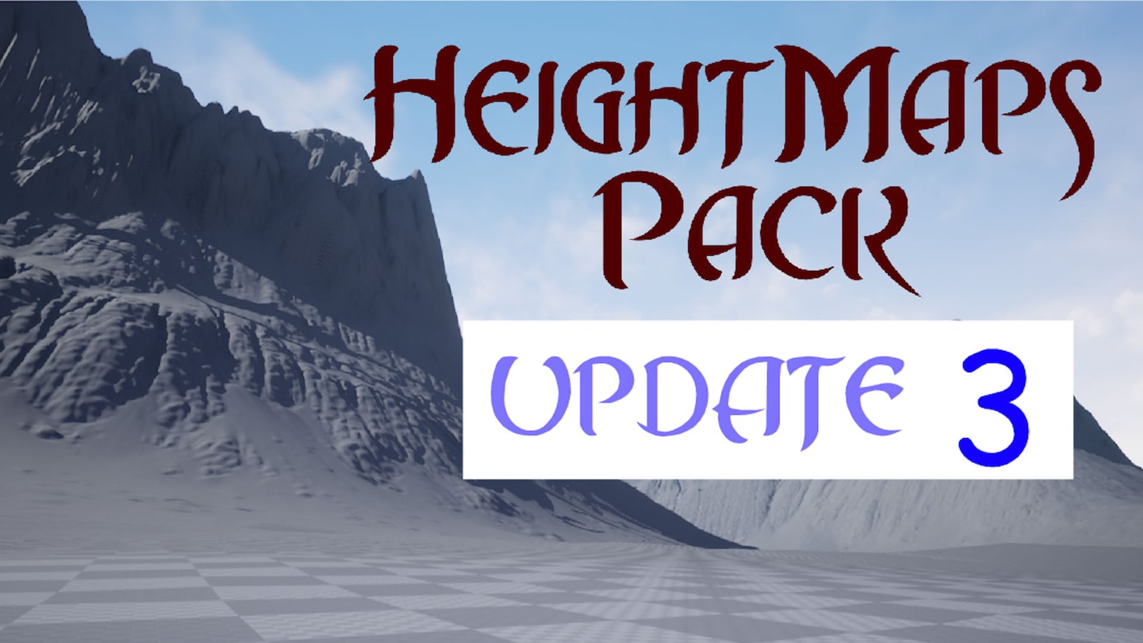 HeightMaps Pack 1 in Environments - UE Marketplace