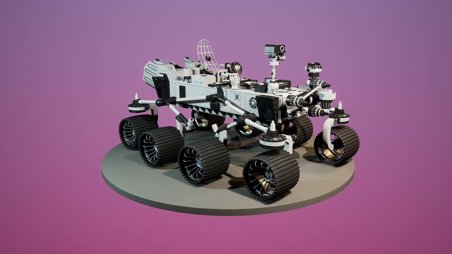 Scientific Space Rover in Blueprints - UE Marketplace