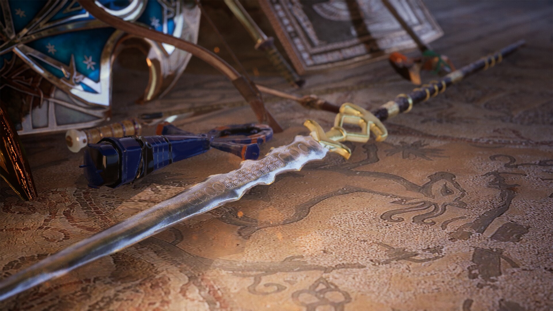 Egyptian Weapons / 10+ Assets, 카테고리 소품 - UE 마켓플레이스