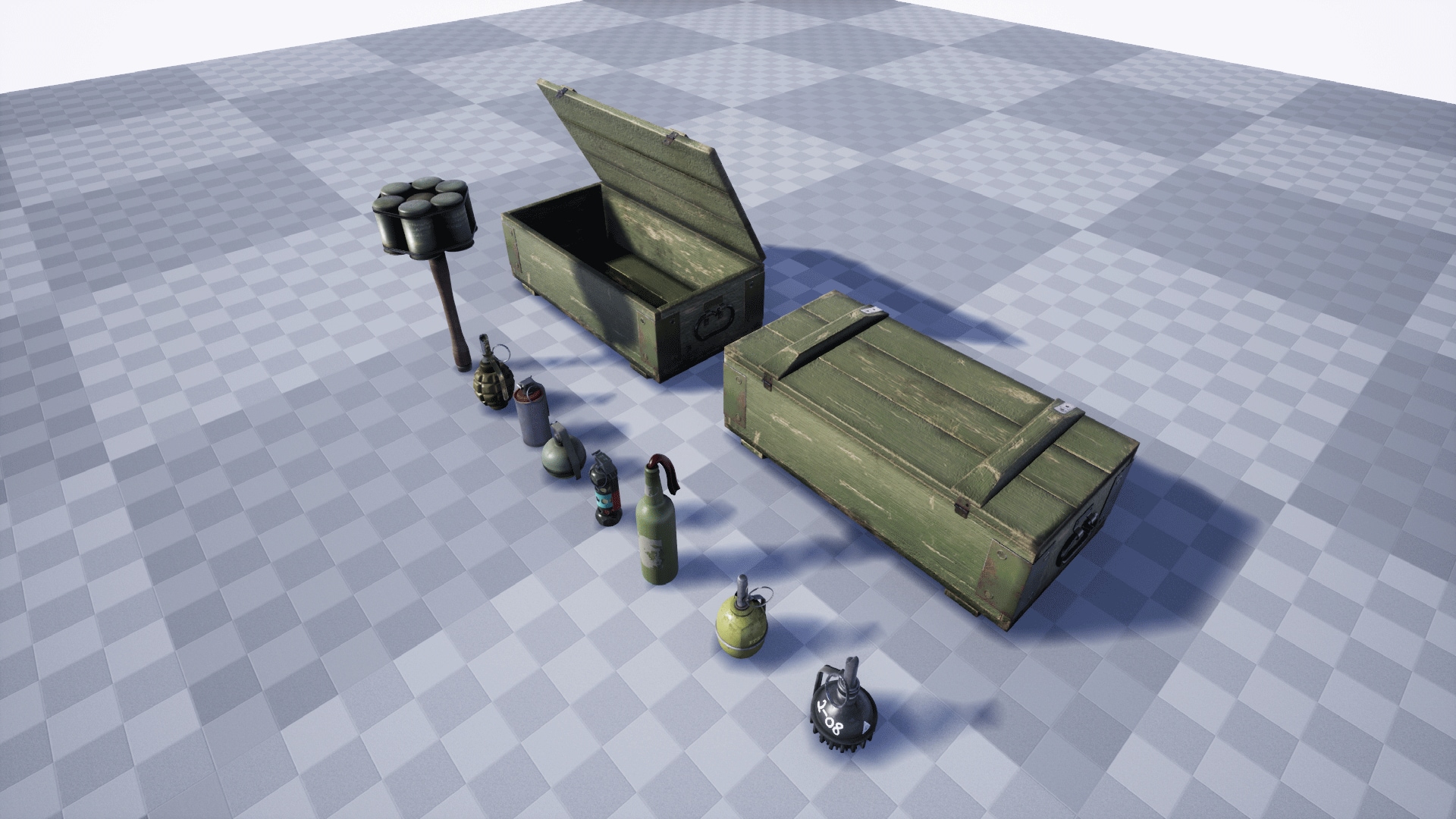 Ultimate Grenade Pack / 10+ Assets, 카테고리 무기 - UE 마켓플레이스