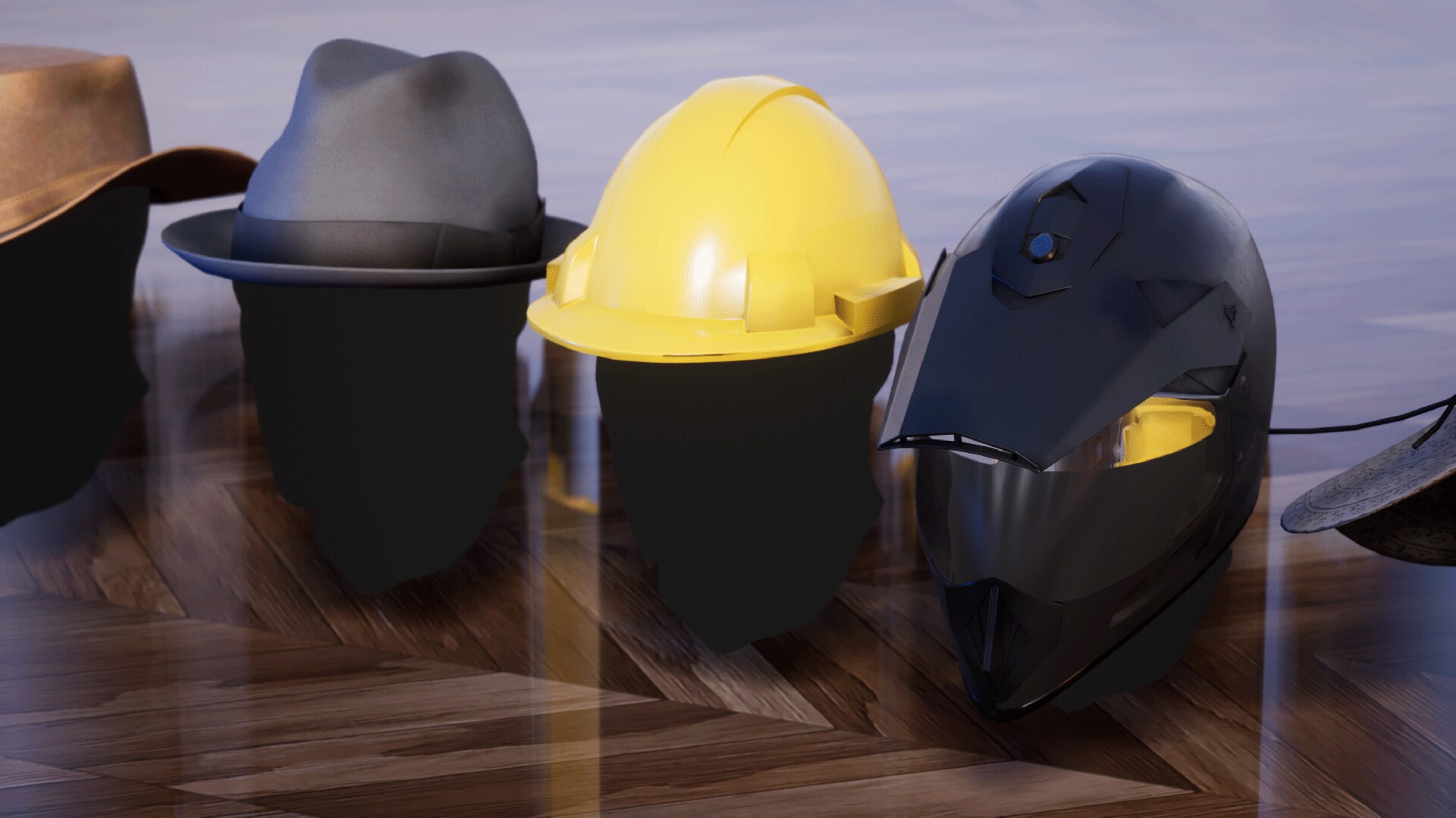 Hats & Caps / 10+ Props in Props - UE Marketplace