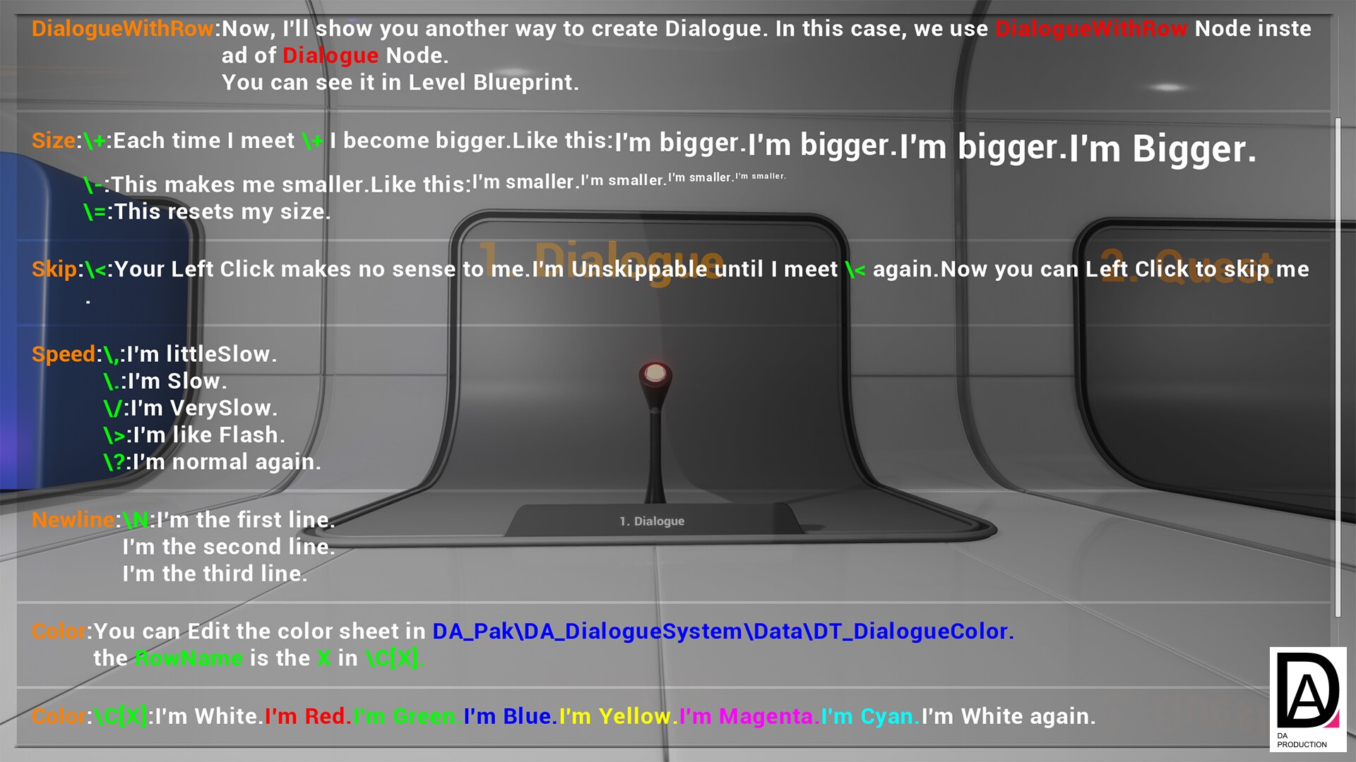DA Dialogue and Quest in Blueprints - UE Marketplace
