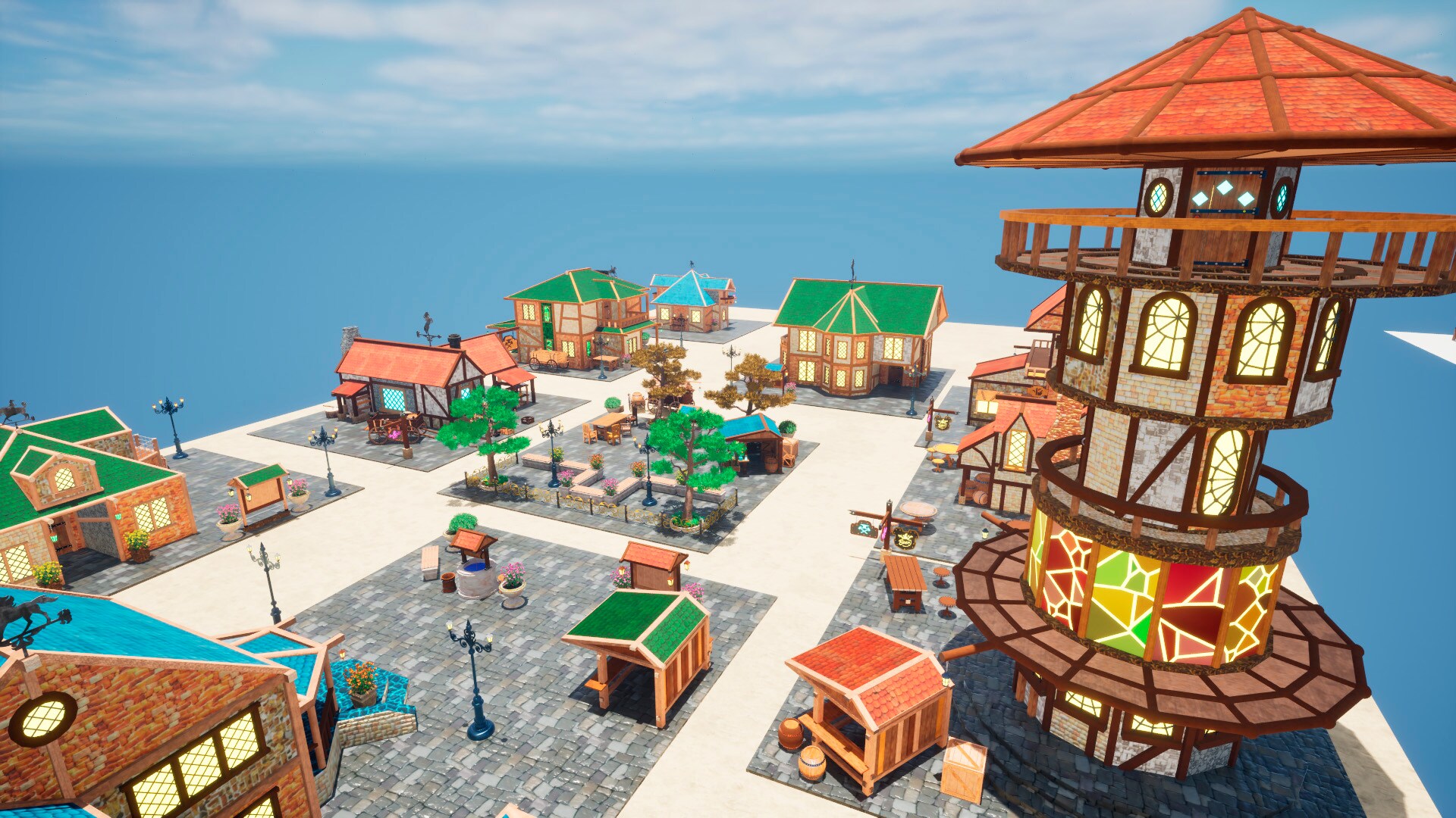 Game exterior asset pack vol. 1 in Props - UE Marketplace