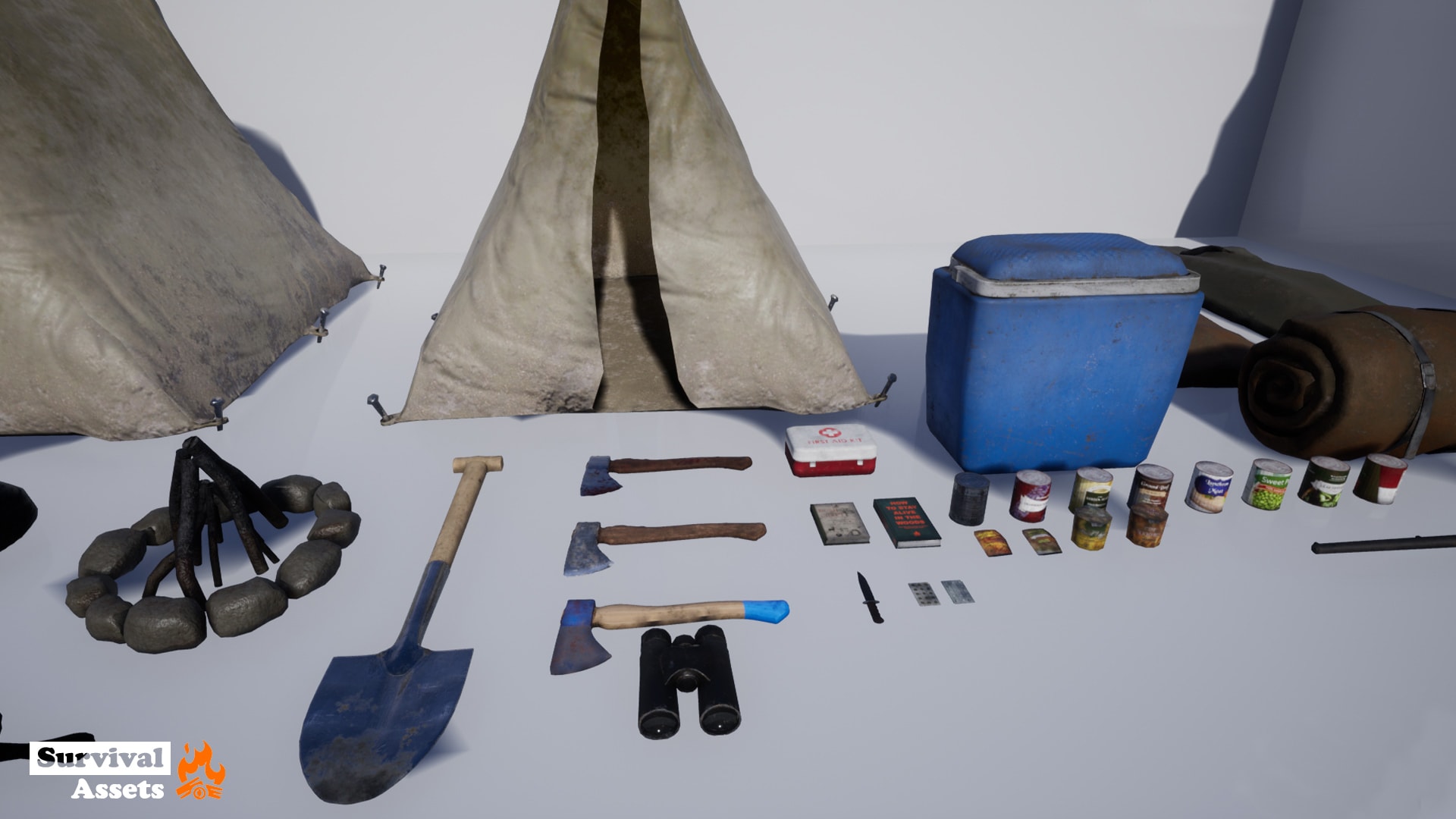Survival Asset Pack in Props - UE Marketplace