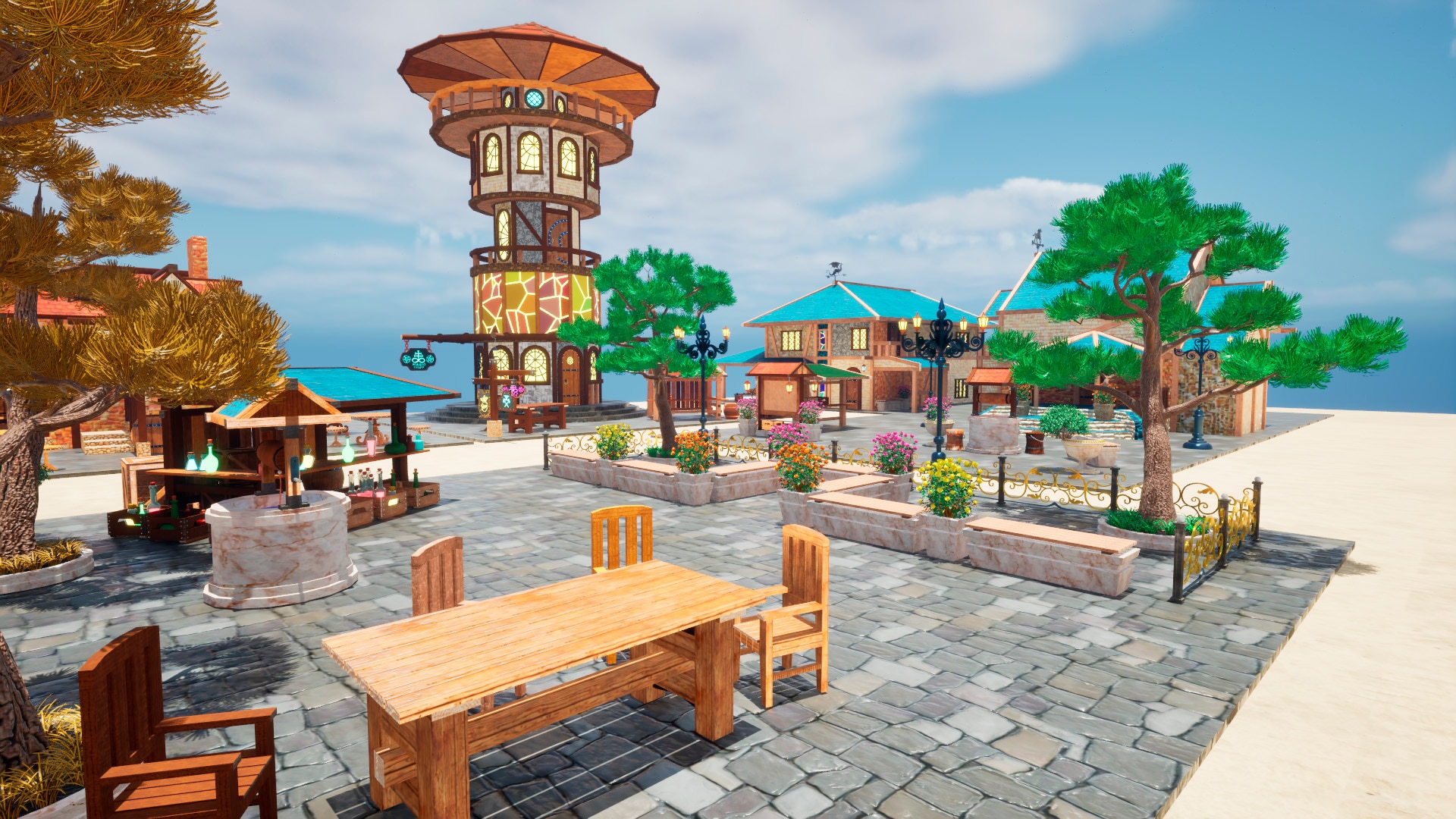 Game exterior asset pack vol. 1 in Props - UE Marketplace