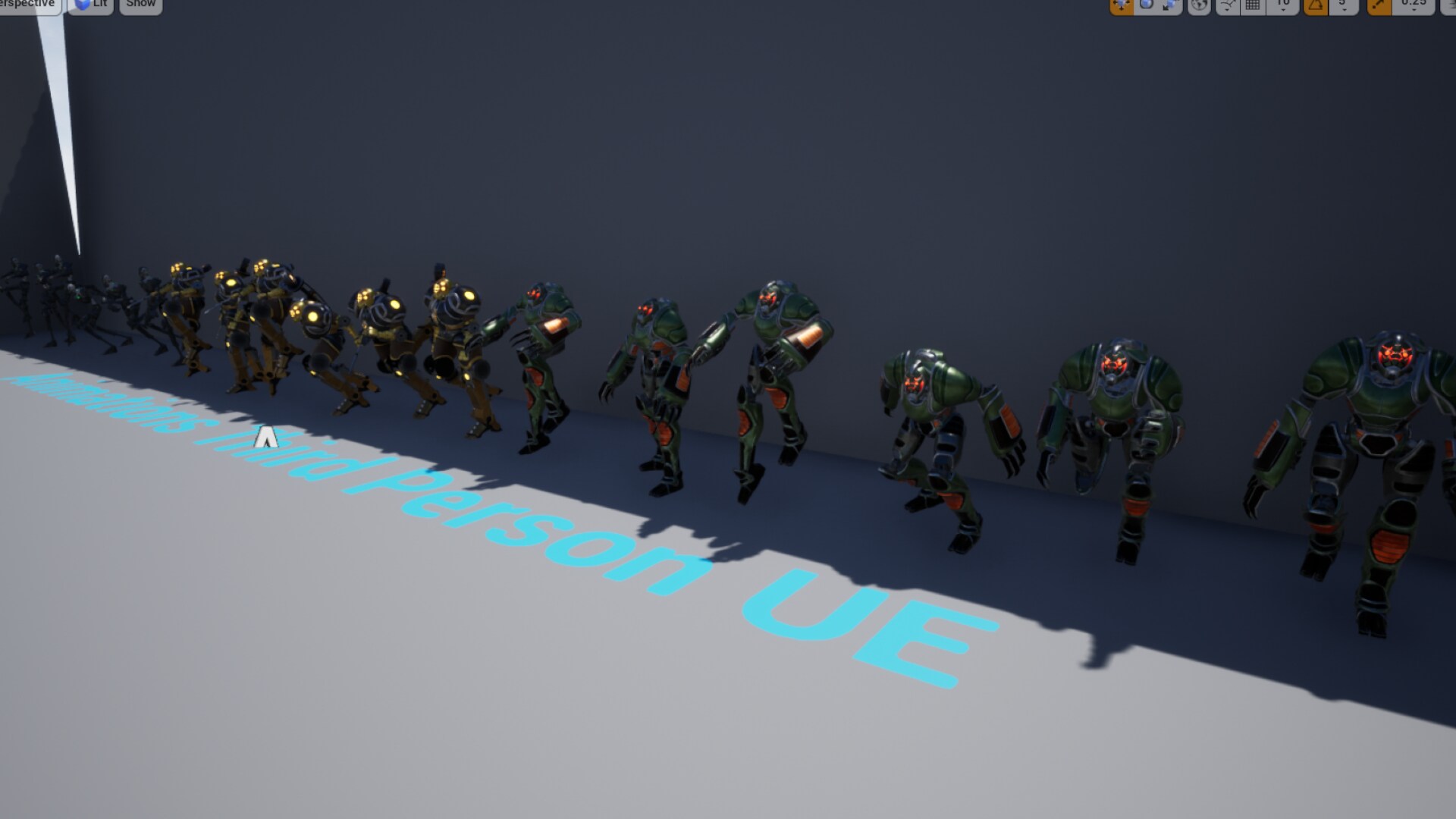 Mecha Warriors: Scuba X Mole, 카테고리 캐릭터 - UE 마켓플레이스