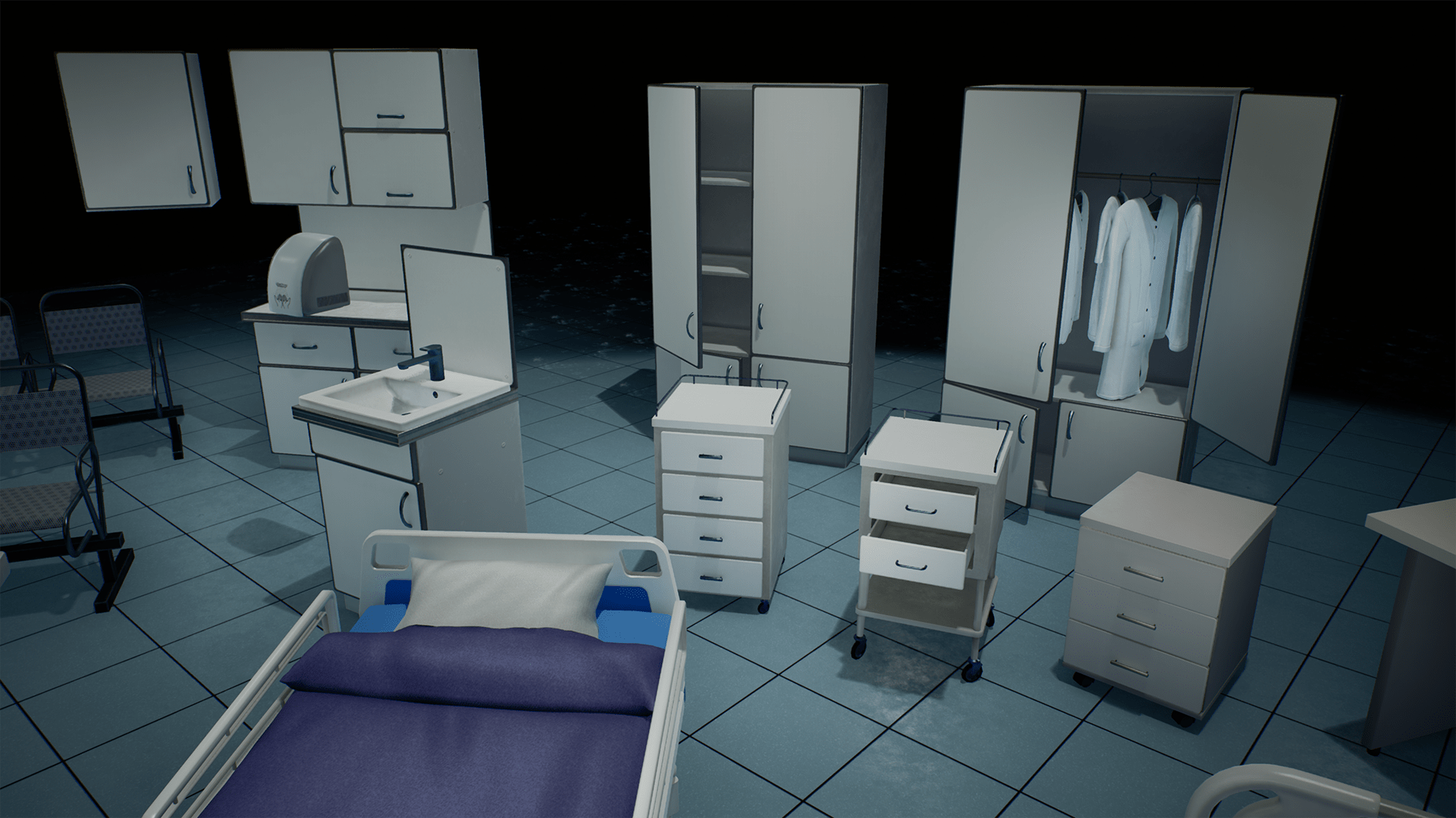 Hospital Props 02 in Props - UE Marketplace