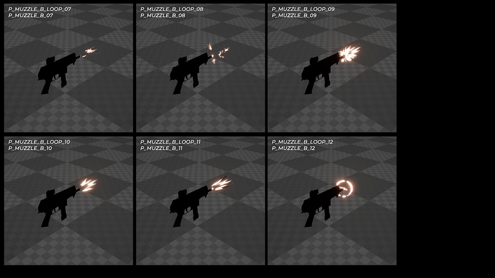 Stylized Muzzle-Flashes VFX Pack in Visual Effects - UE Marketplace