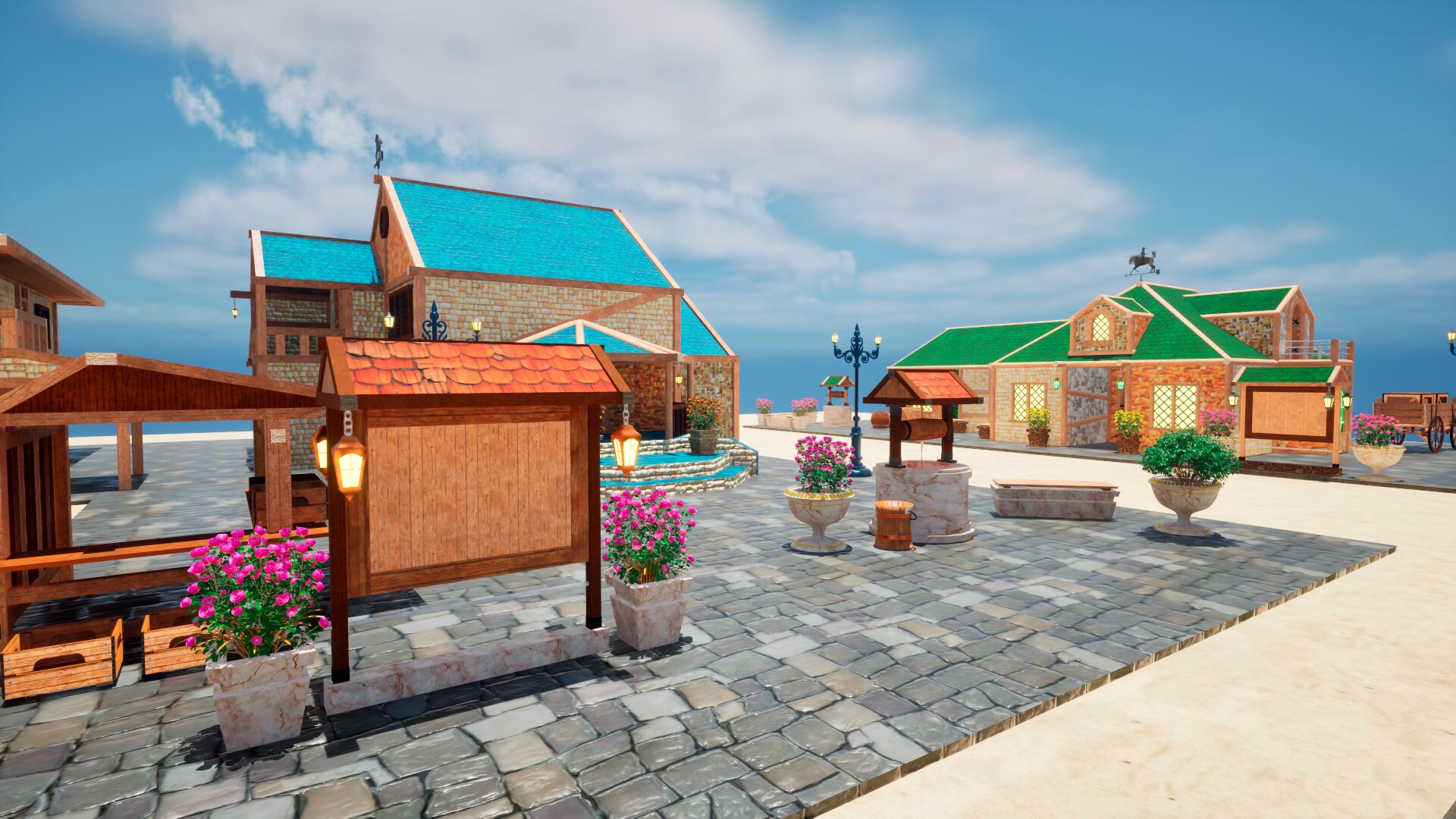 Game exterior asset pack vol. 1 in Props - UE Marketplace