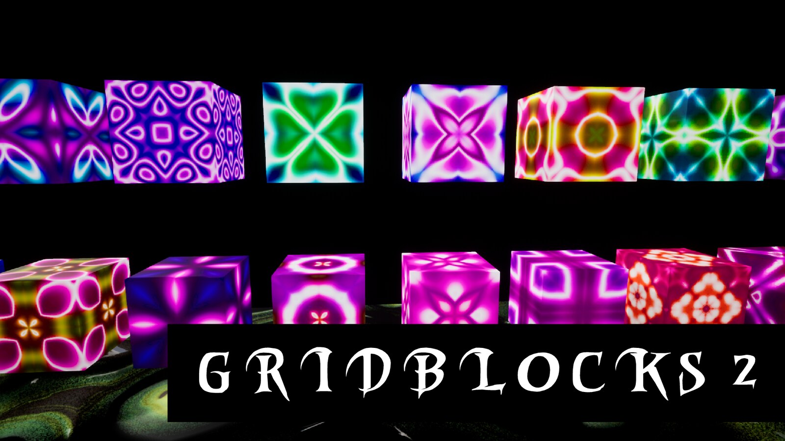 Grid Blocks 2 in Textures - UE Marketplace