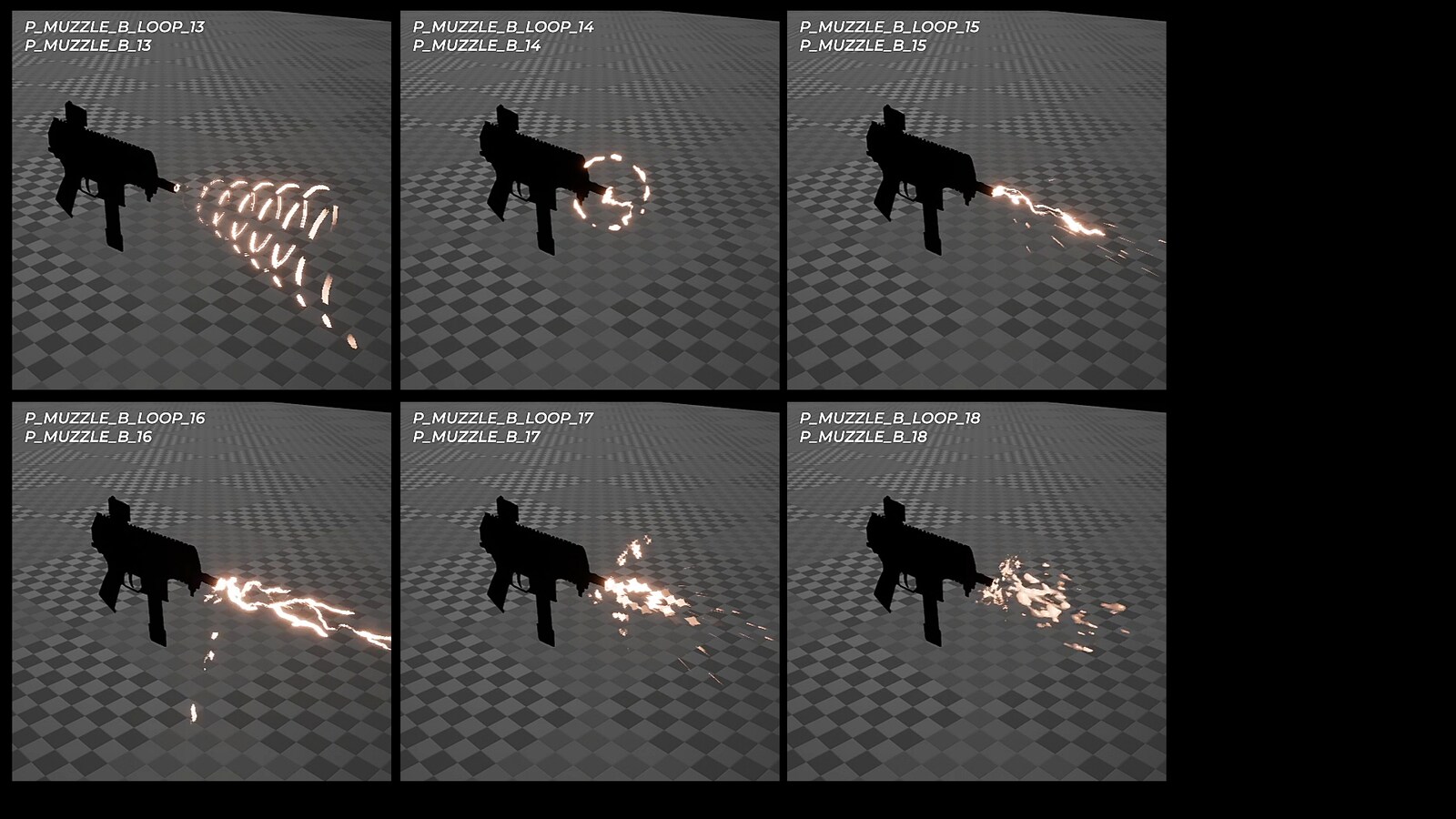 Stylized Muzzle-Flashes VFX Pack in Visual Effects - UE Marketplace