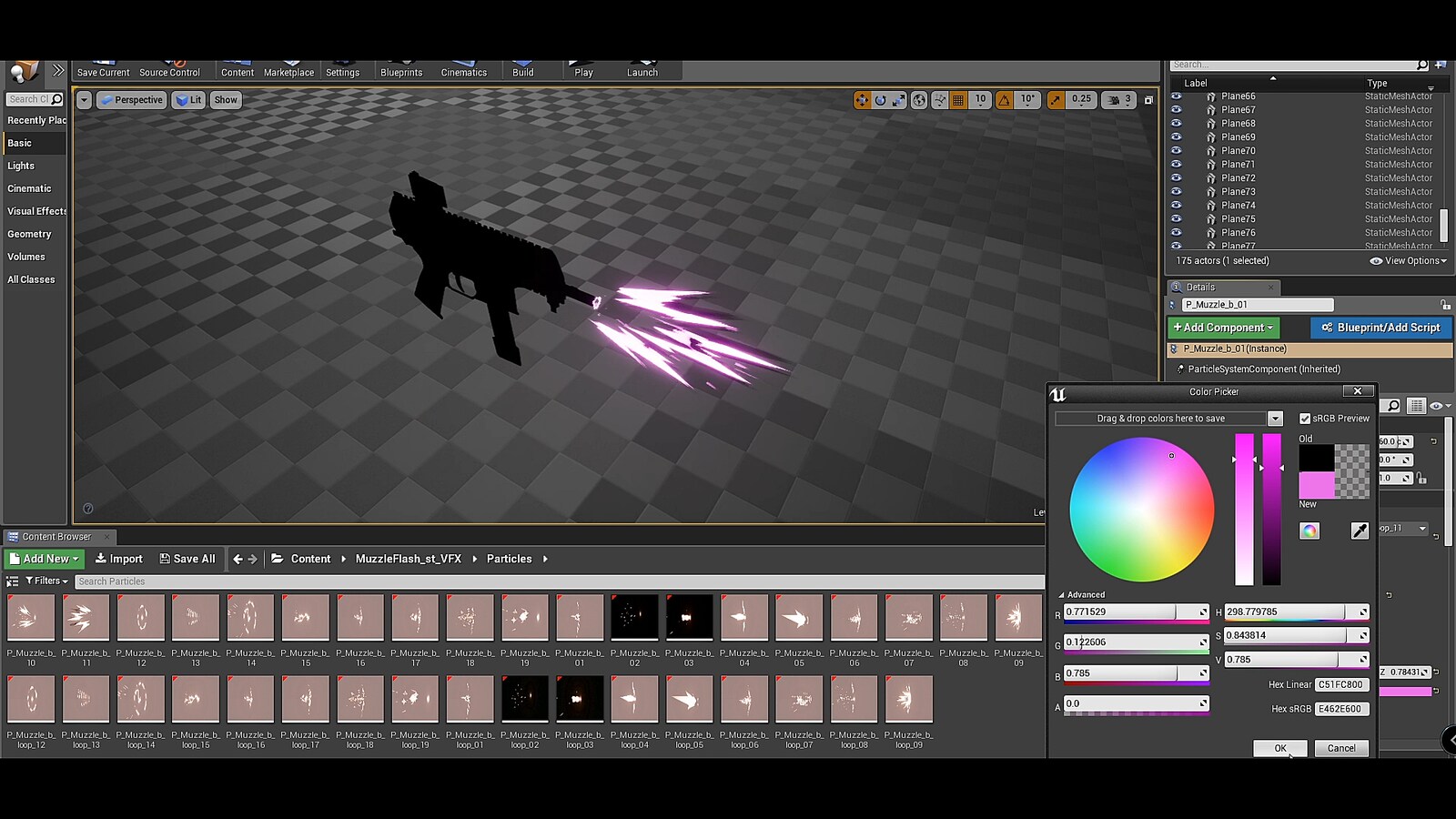 Stylized Muzzle-Flashes VFX Pack in Visual Effects - UE Marketplace