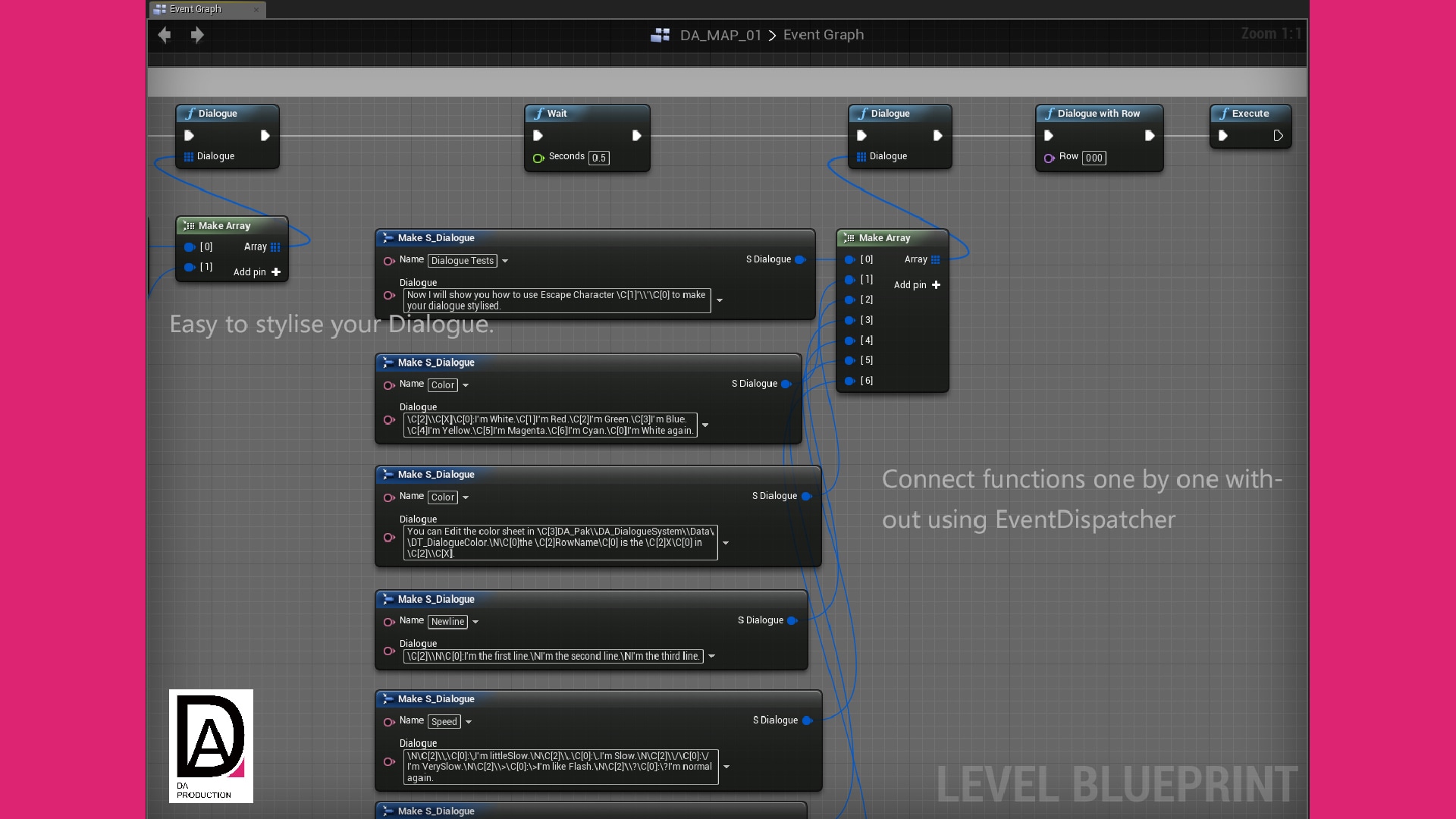 DA Dialogue and Quest in Blueprints - UE Marketplace