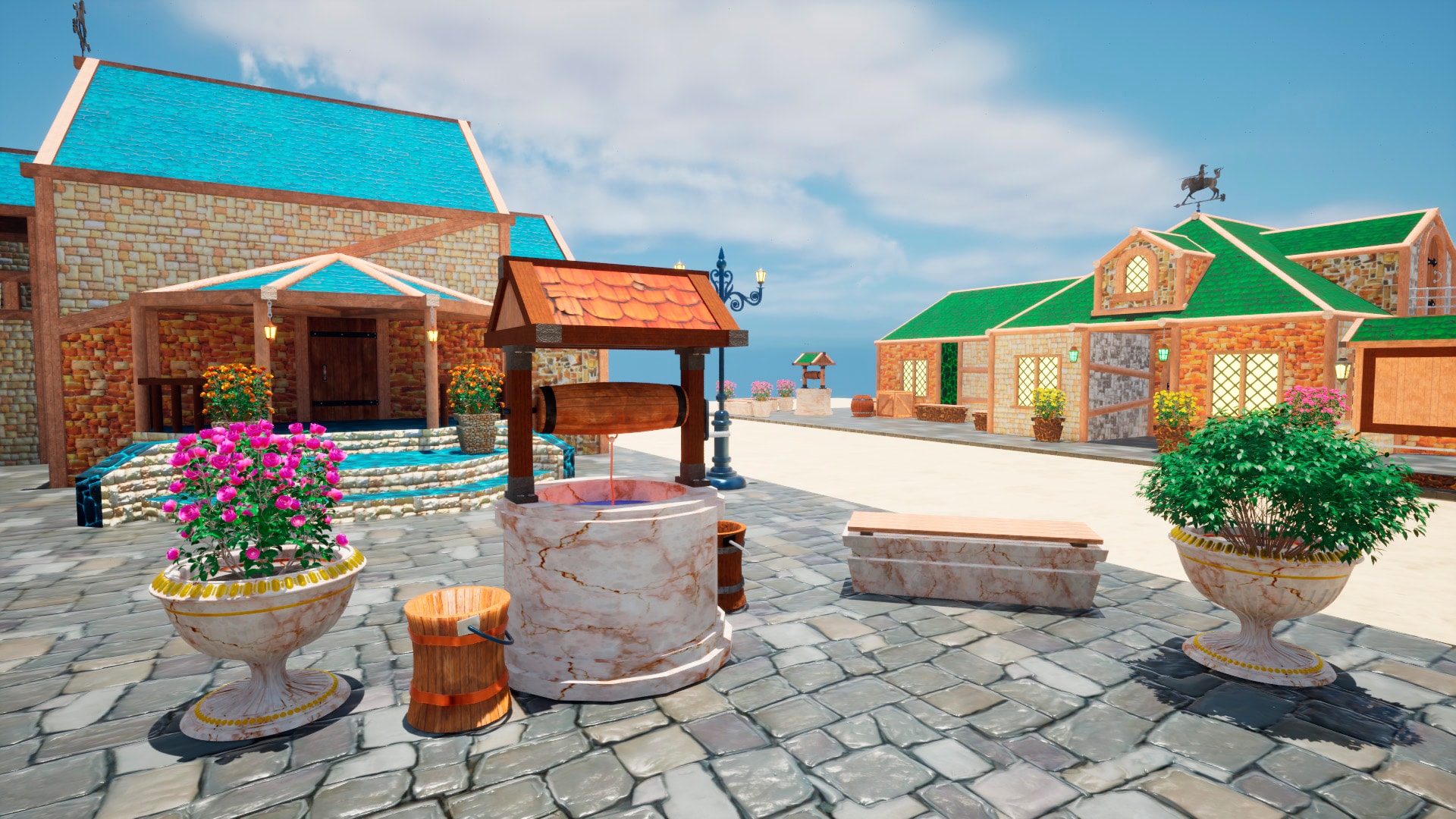 Game exterior asset pack vol. 1 in Props - UE Marketplace