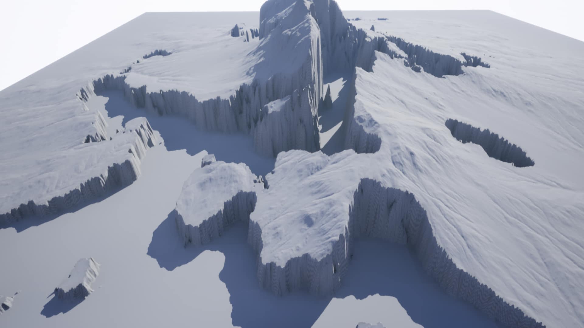 HeightMaps Pack 5 - River Canyons in Environments - UE Marketplace