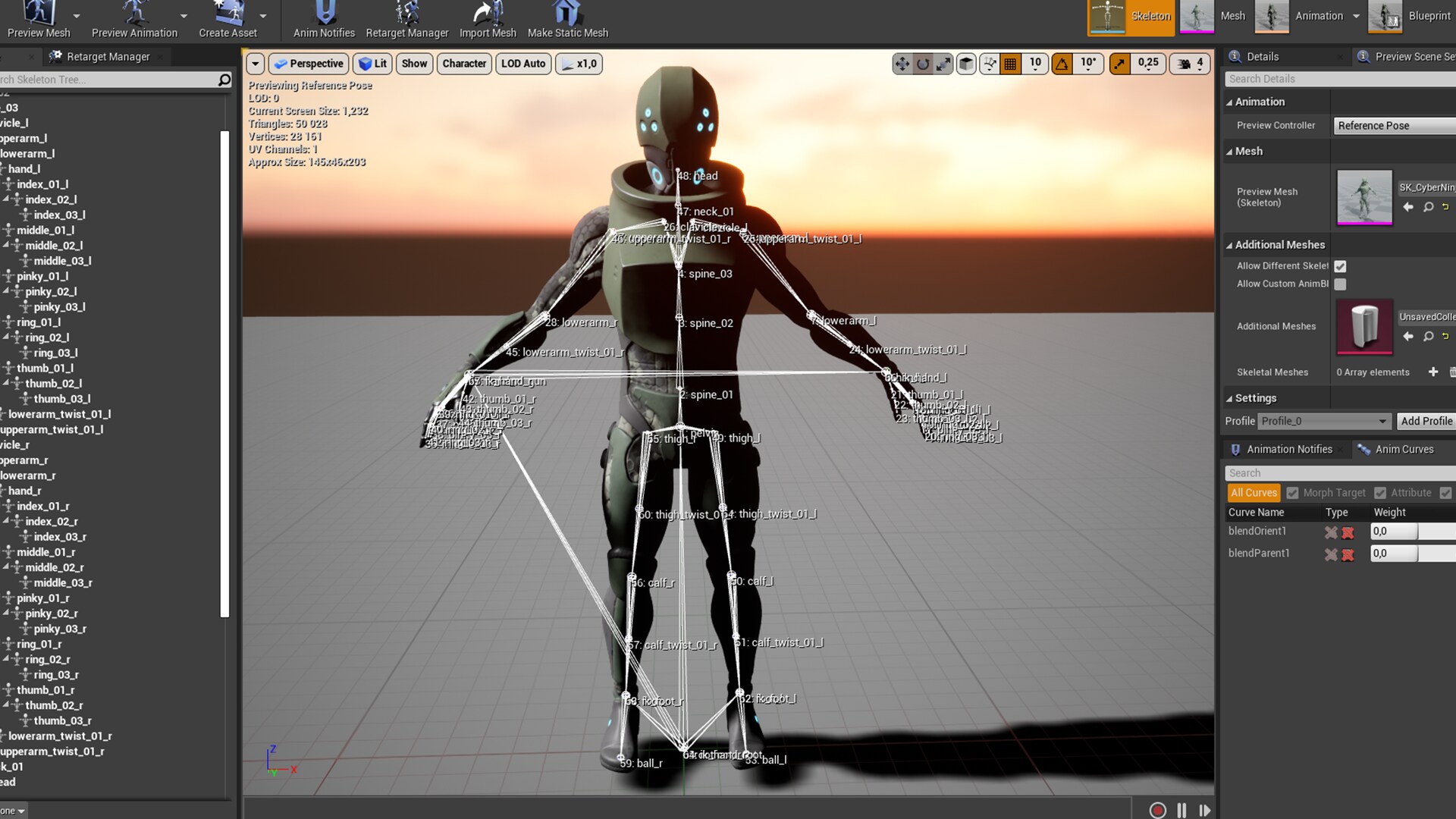 Cyber Ninja in Characters - UE Marketplace