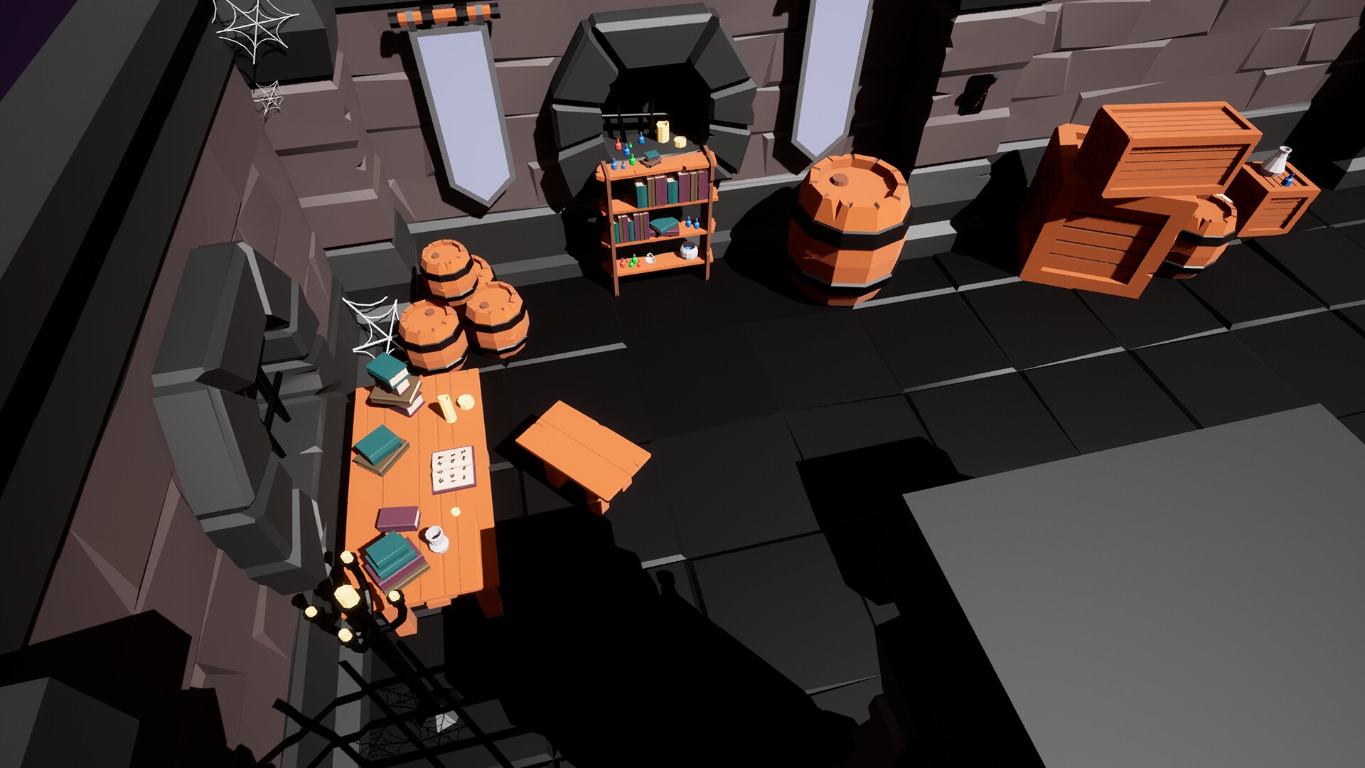 Low Poly Dungeon Pack, 카테고리 소품 - UE 마켓플레이스