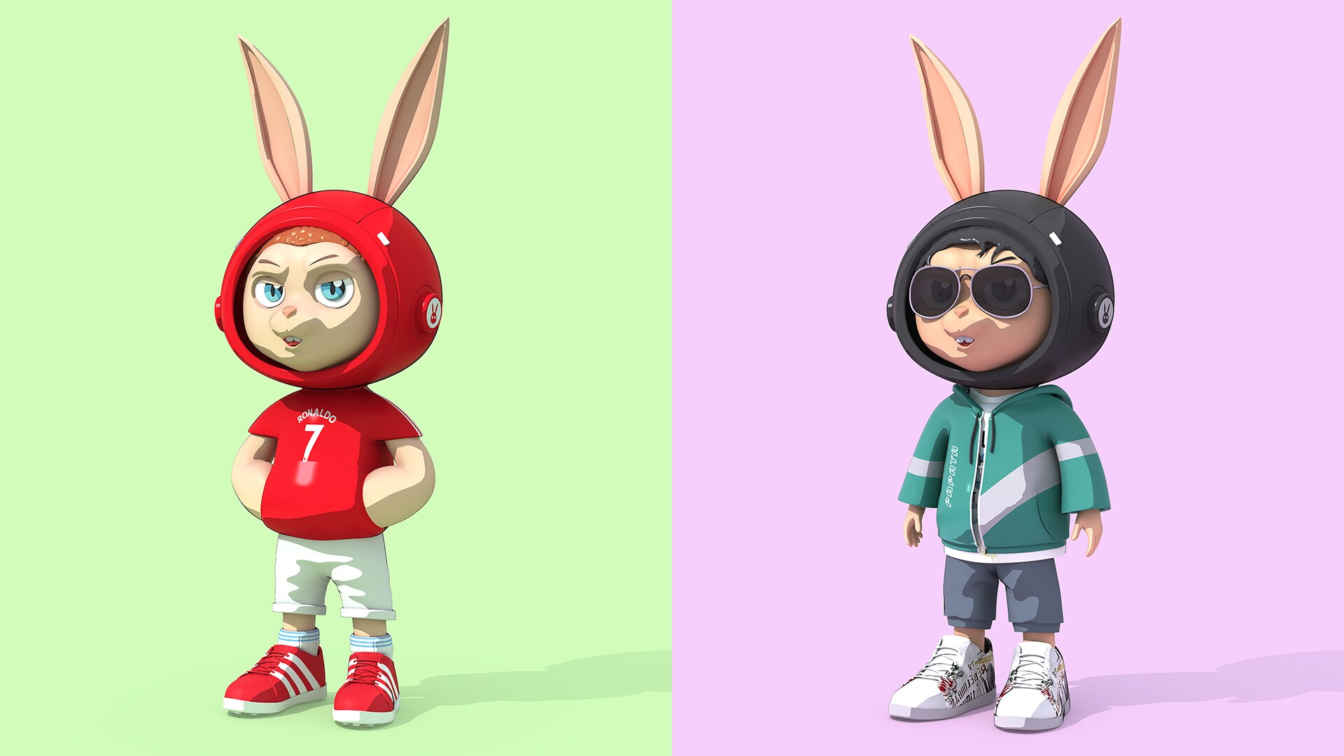 Cute Bunny Dolls Collection in 2D Assets - UE Marketplace