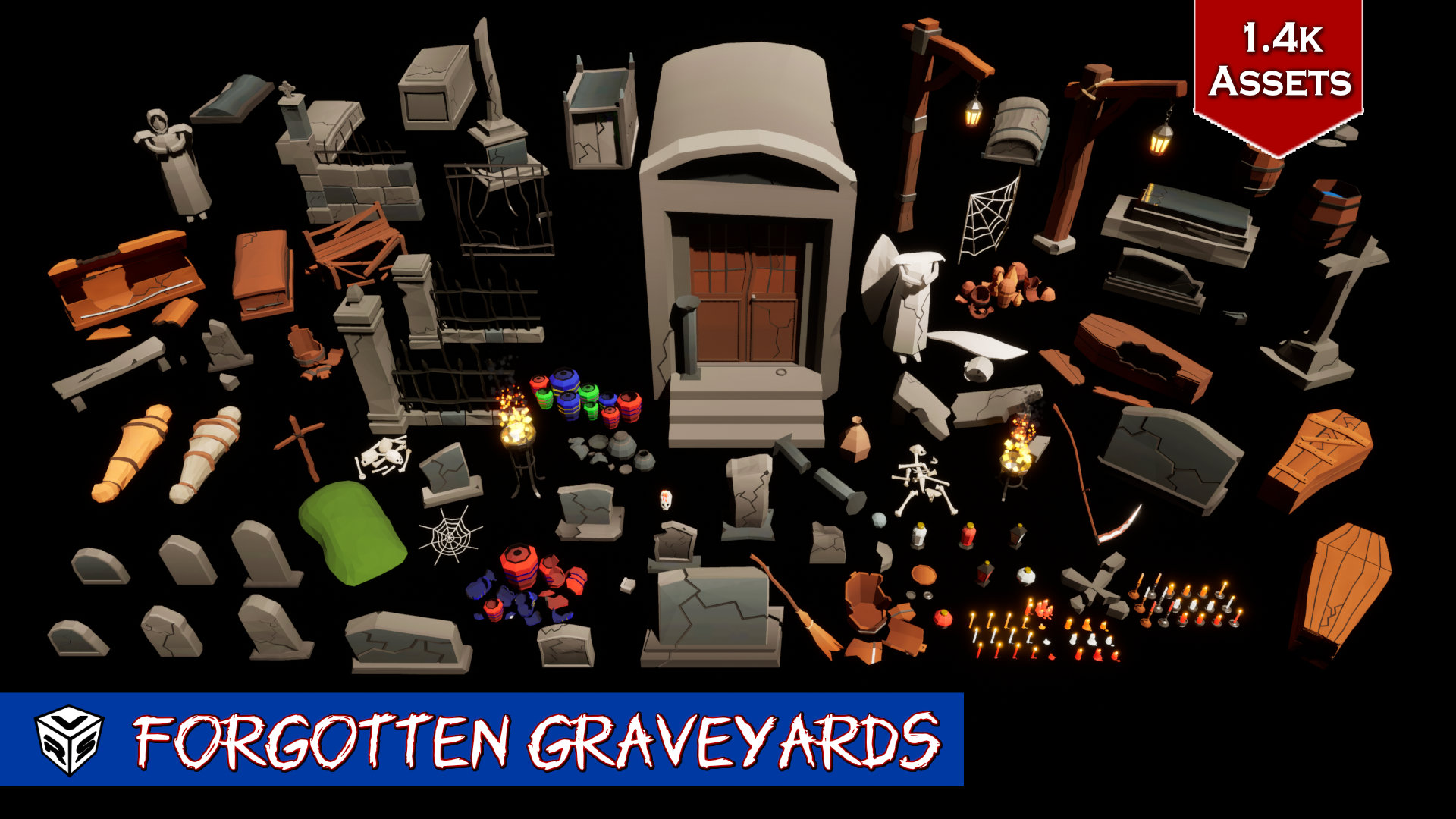Ultimate Low Poly Graveyards