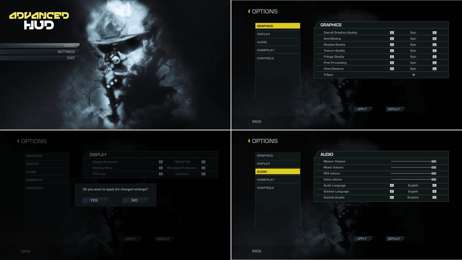 Advanced HUD Pack V2 in Blueprints - UE Marketplace