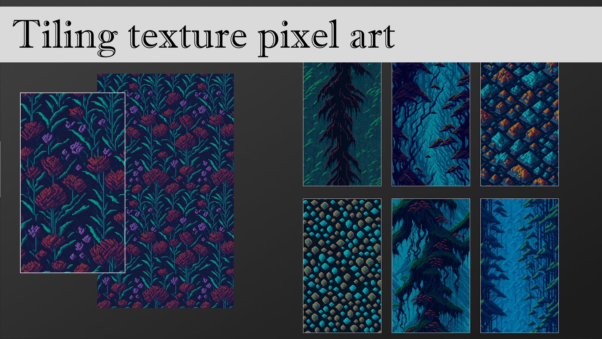 80 vertical pixel art textures in Textures - UE Marketplace