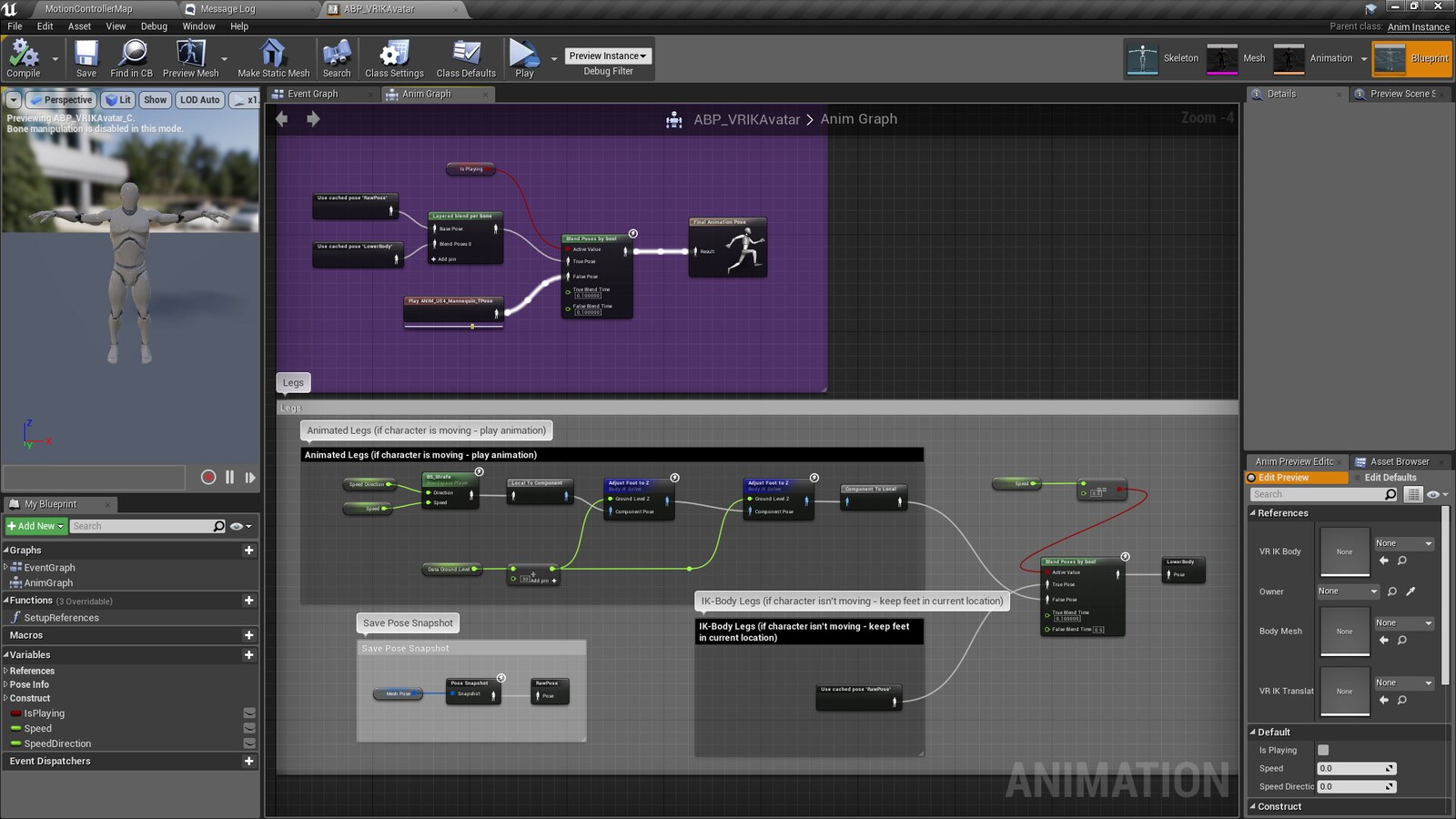 VR IK Body in Code Plugins - UE Marketplace